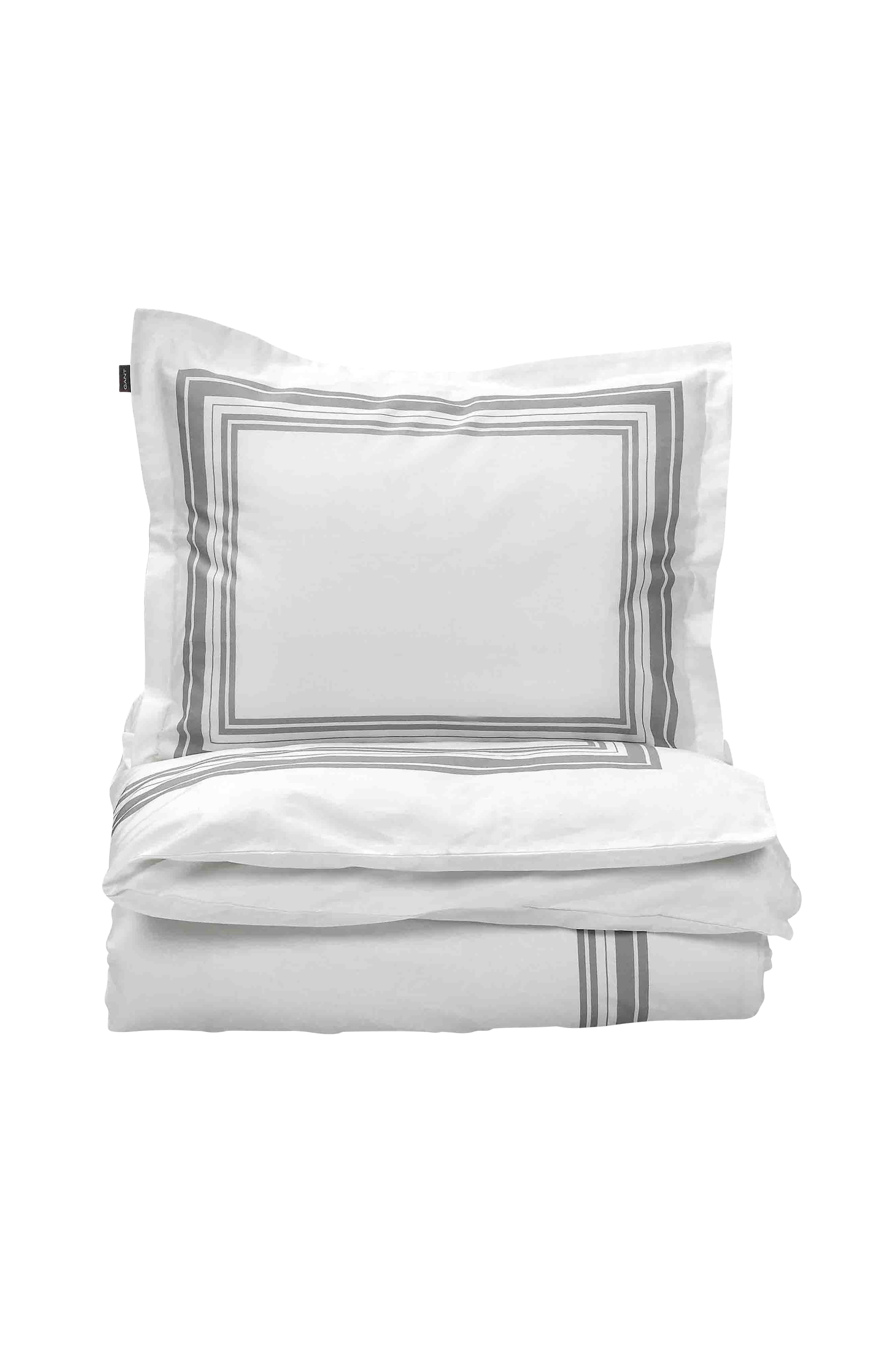 Gant Home Påslakan Frame - Grå - Påslakanset | Ellos.se