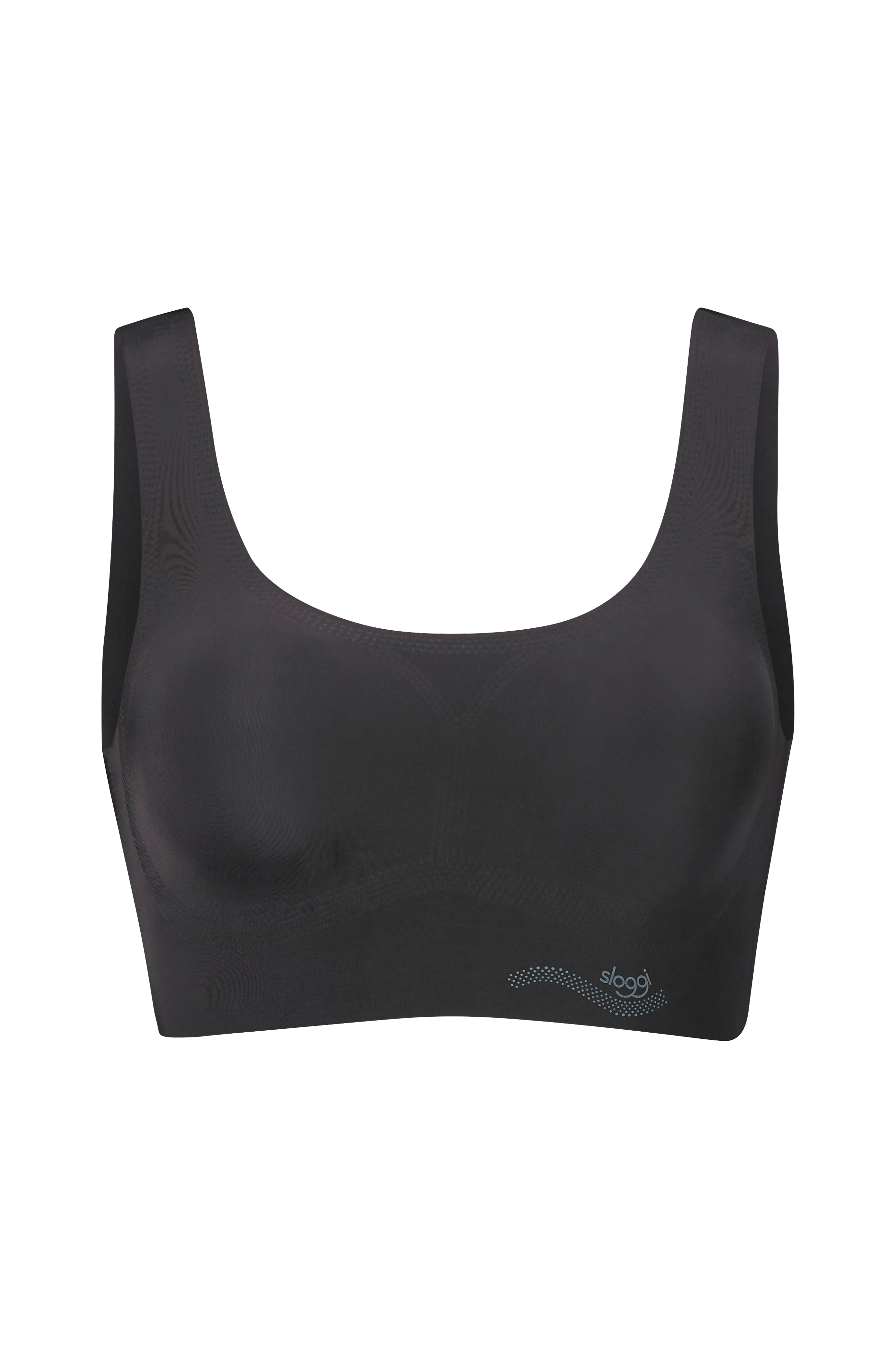 Sloggi Bh ZERO Feel Top E - Sort - Blød skål - Ellos.dk