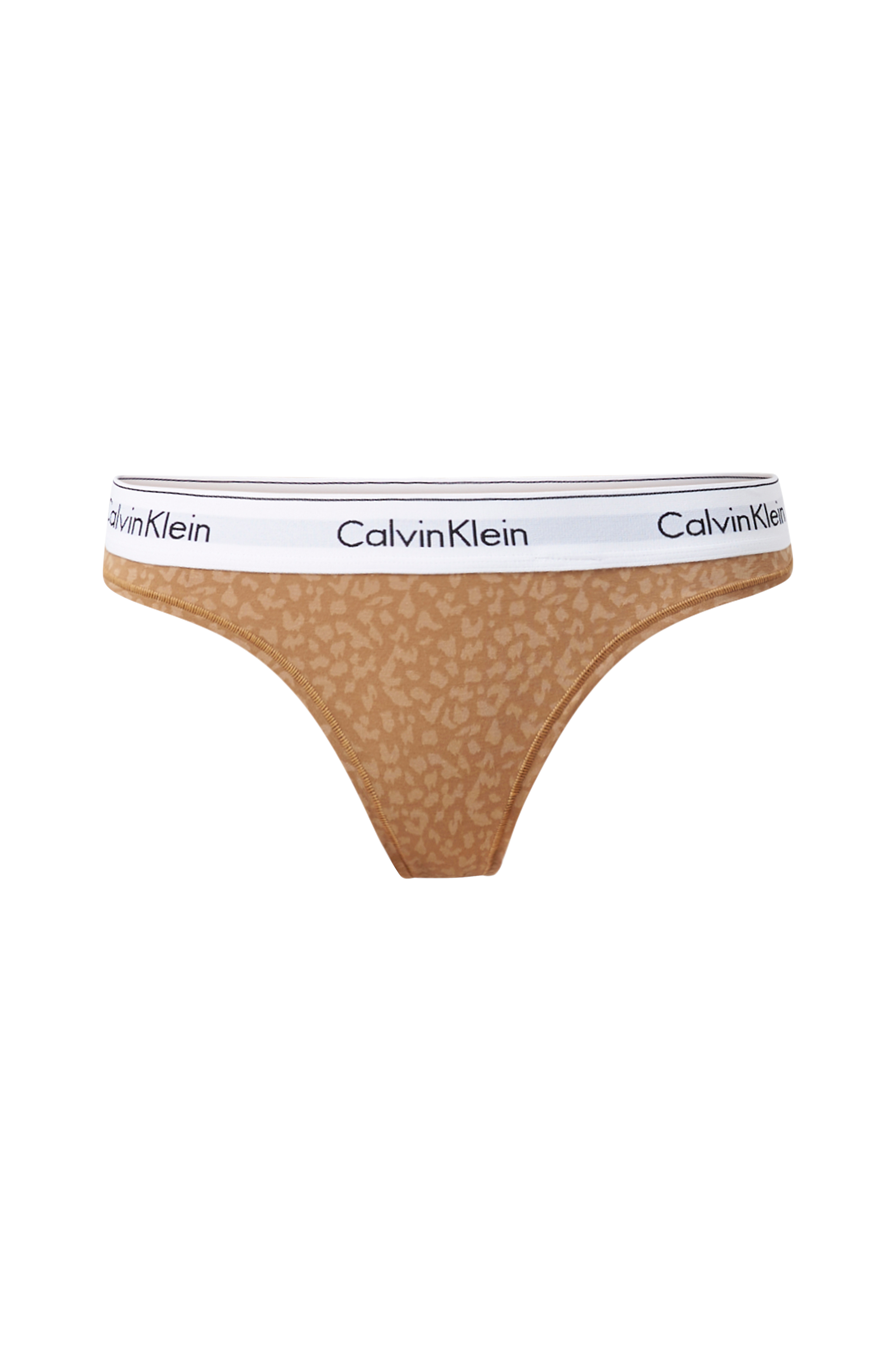 Calvin Klein Underwear Stringtruse Modern Cotton - Brun - Stringtruser ...