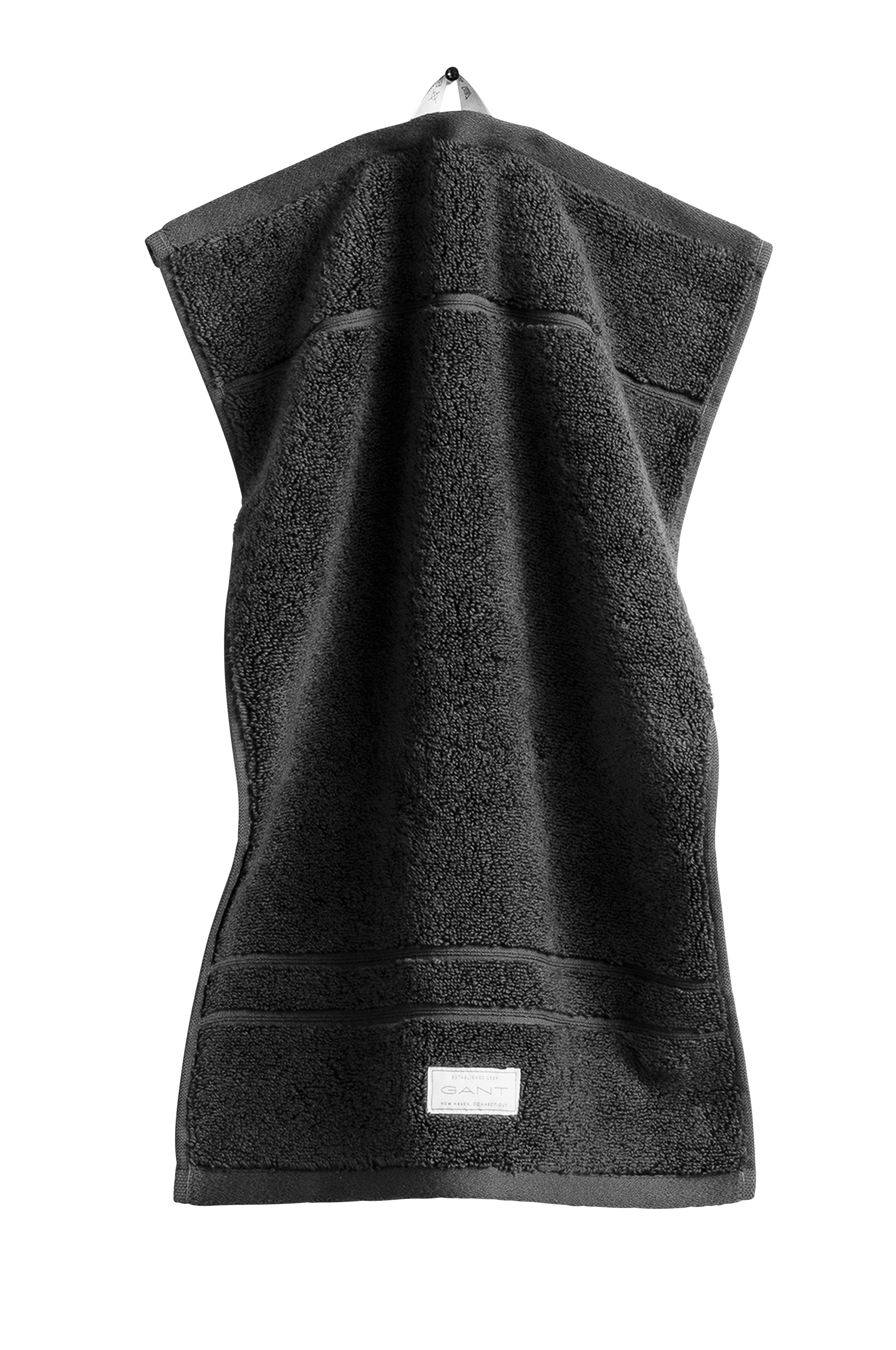 Gant Home Handduk Organic Premium 30x50 cm - Grå - Handdukar - Ellos.se