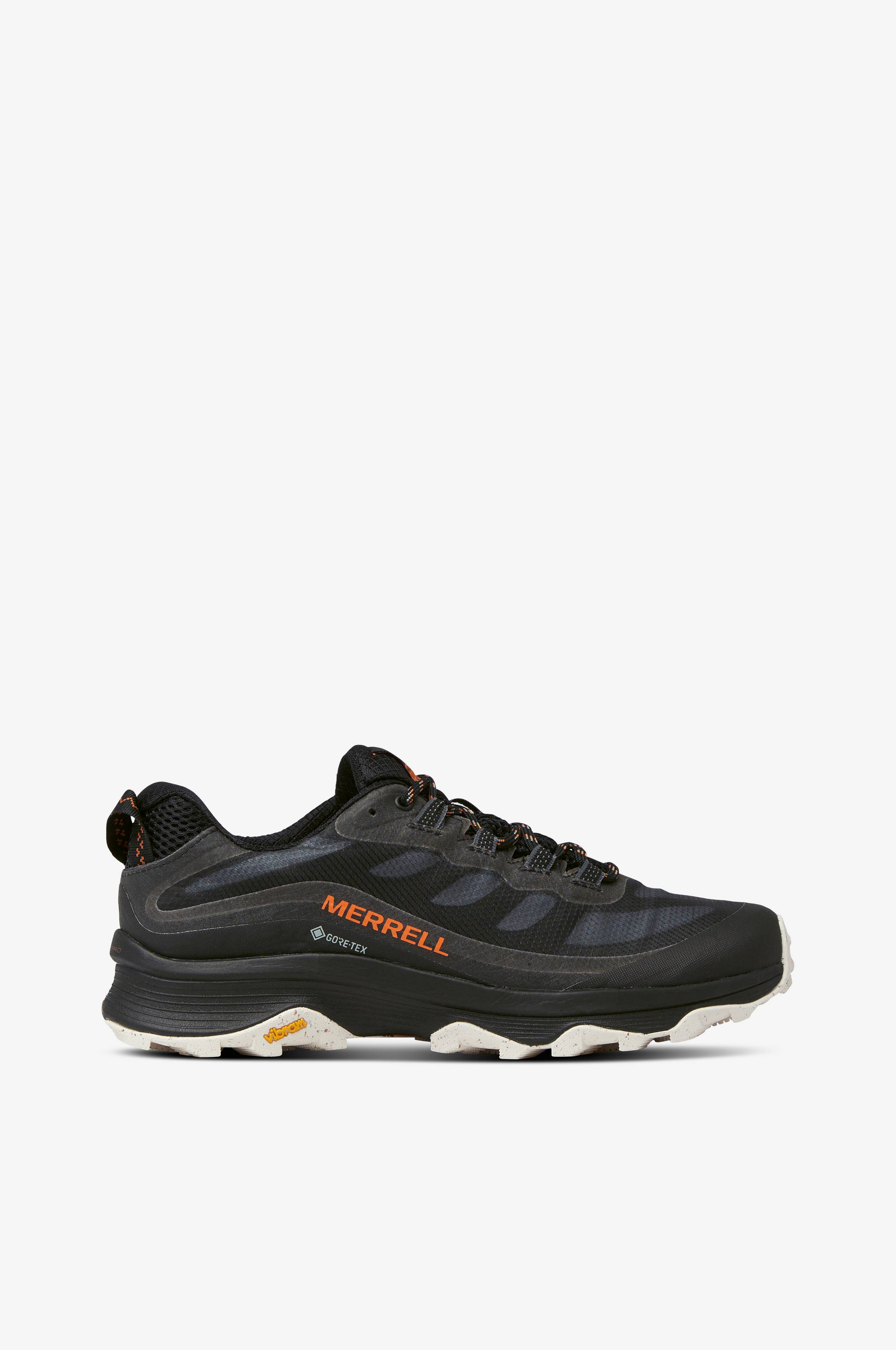 Merrell Lenkkarit Moab Speed GTX - Musta - Varrettomat tennarit ...