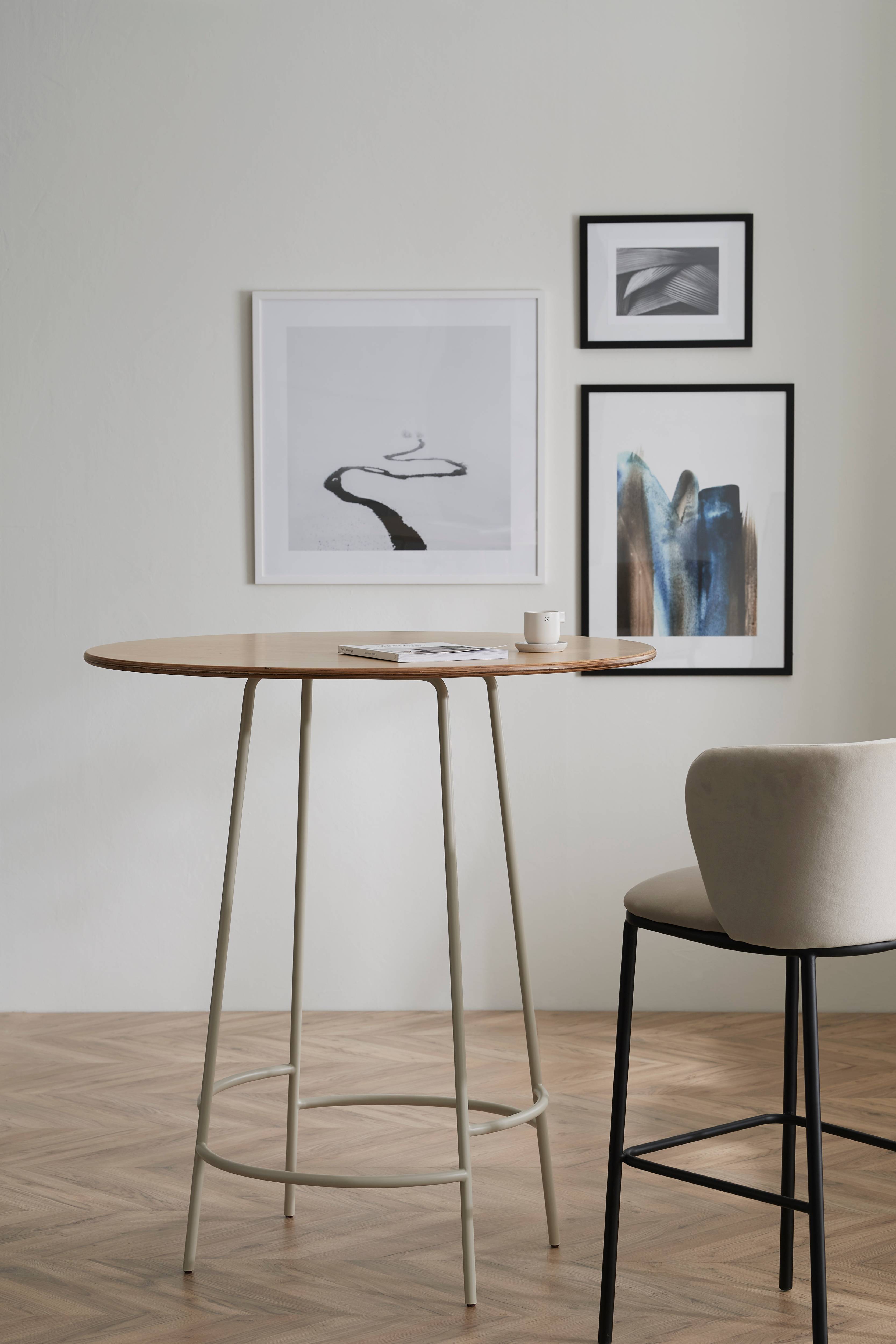 Ellos Barbord Ro Ø 100 cm - Natur - Barbord | Ellos.se