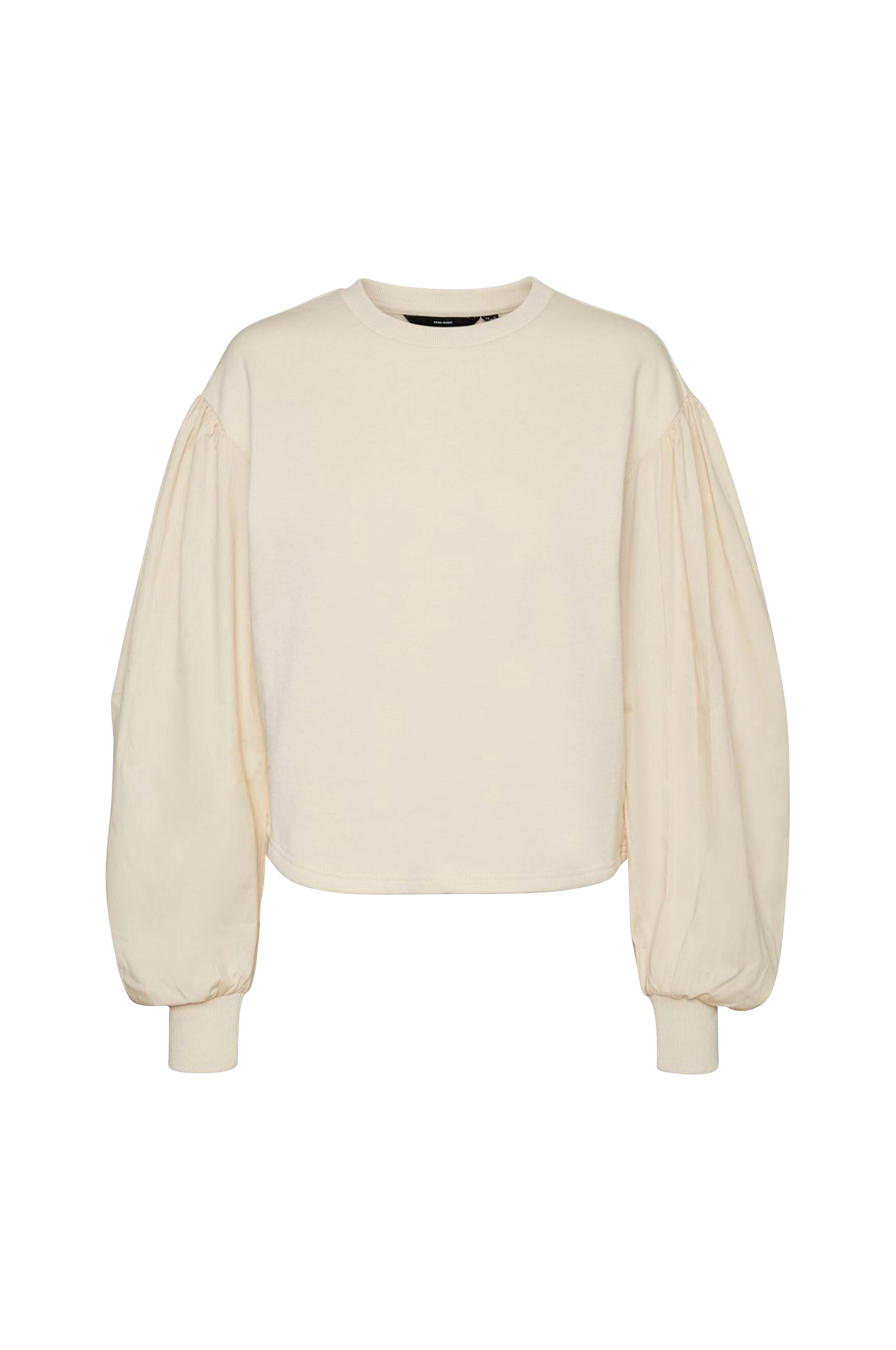 Vero Moda Sweatshirt vmLili LS Sweat Jrs - Natur - Sweatshirts | Ellos.no