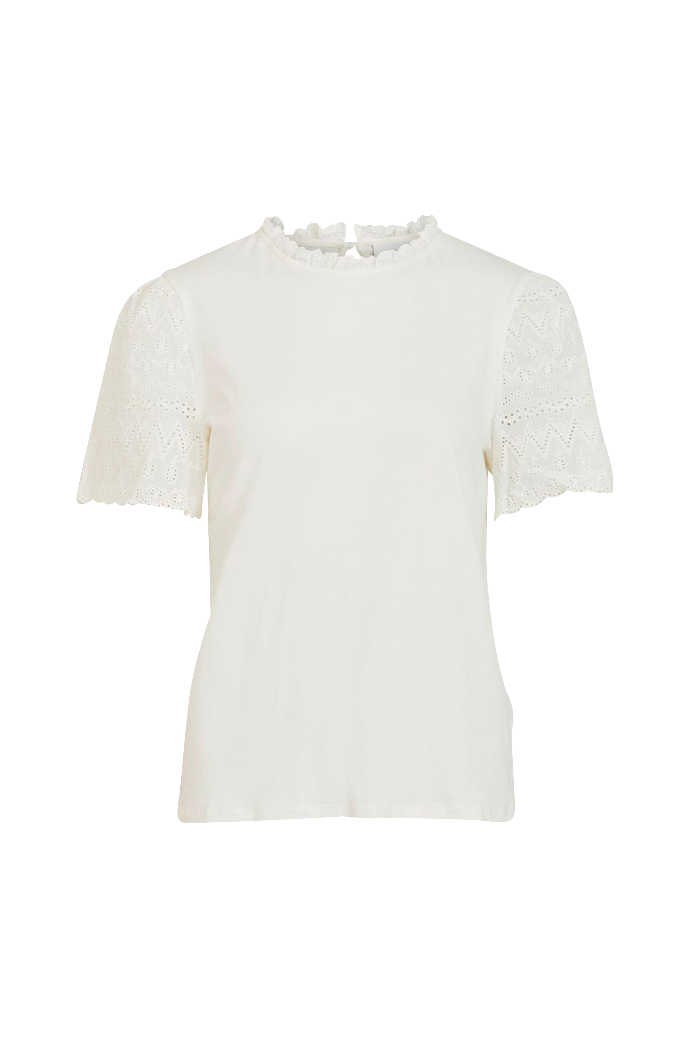 Vila Topp viSelva Crochet - Vit - Toppar | Ellos.se