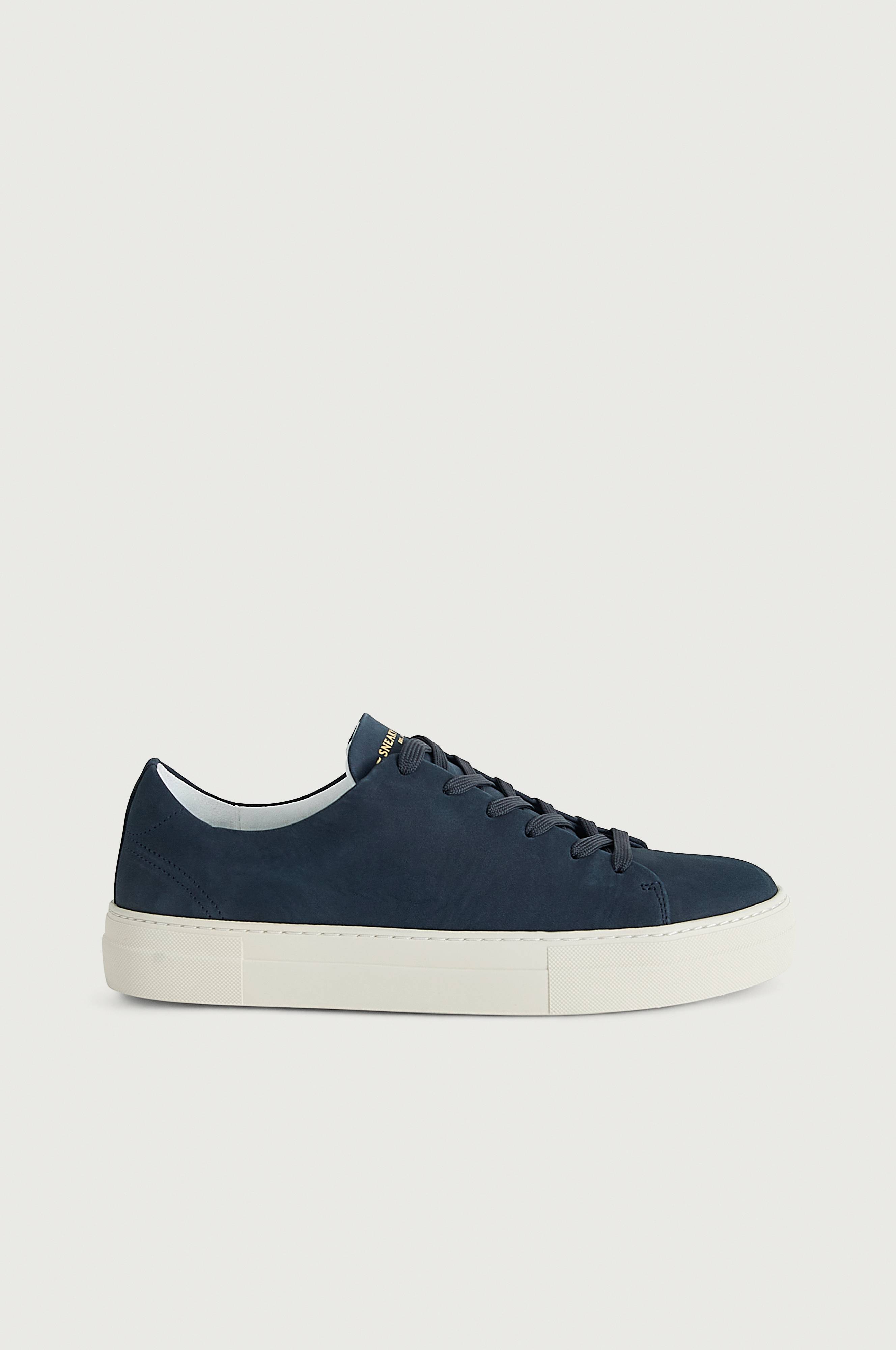 Sneaky Steve Sneakers Calm Nubuck Shoe - Blå - Låga sneakers | Ellos.se