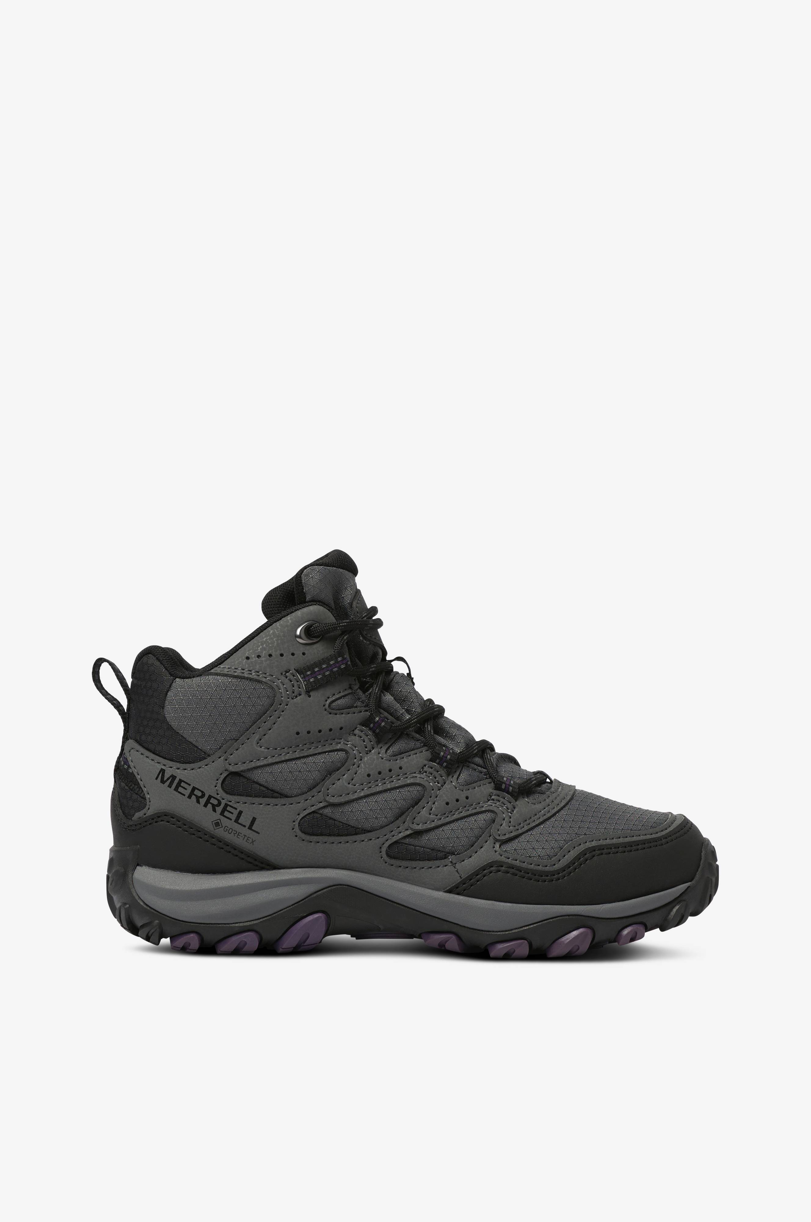 Merrell Turstøvler West Rim Sport Mid GTX - Grå - Treningssko | Ellos.no