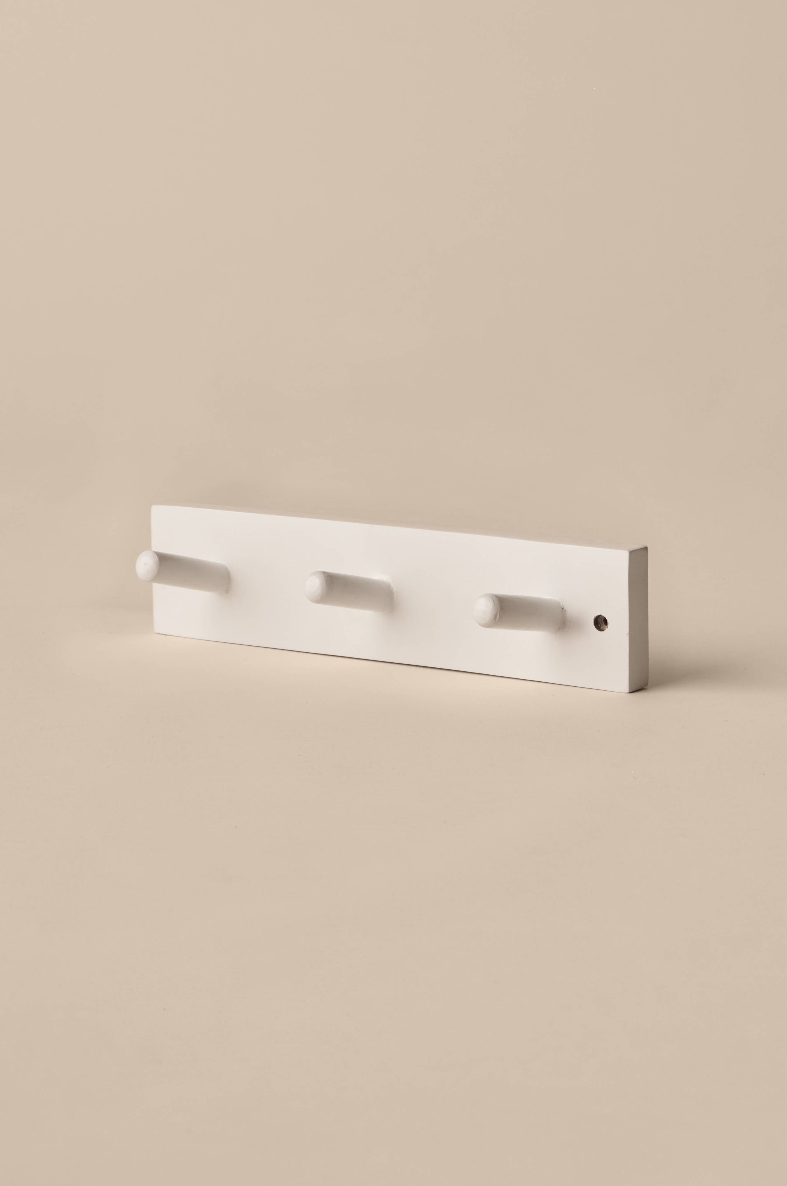 &Home Kroklist Lanta 3 krokar 30 cm - Vit - Krokar | Ellos.se