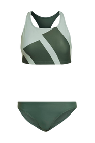 Adidas Sport Performance Bikinit Big Logo Graphic Bikini Harmaa