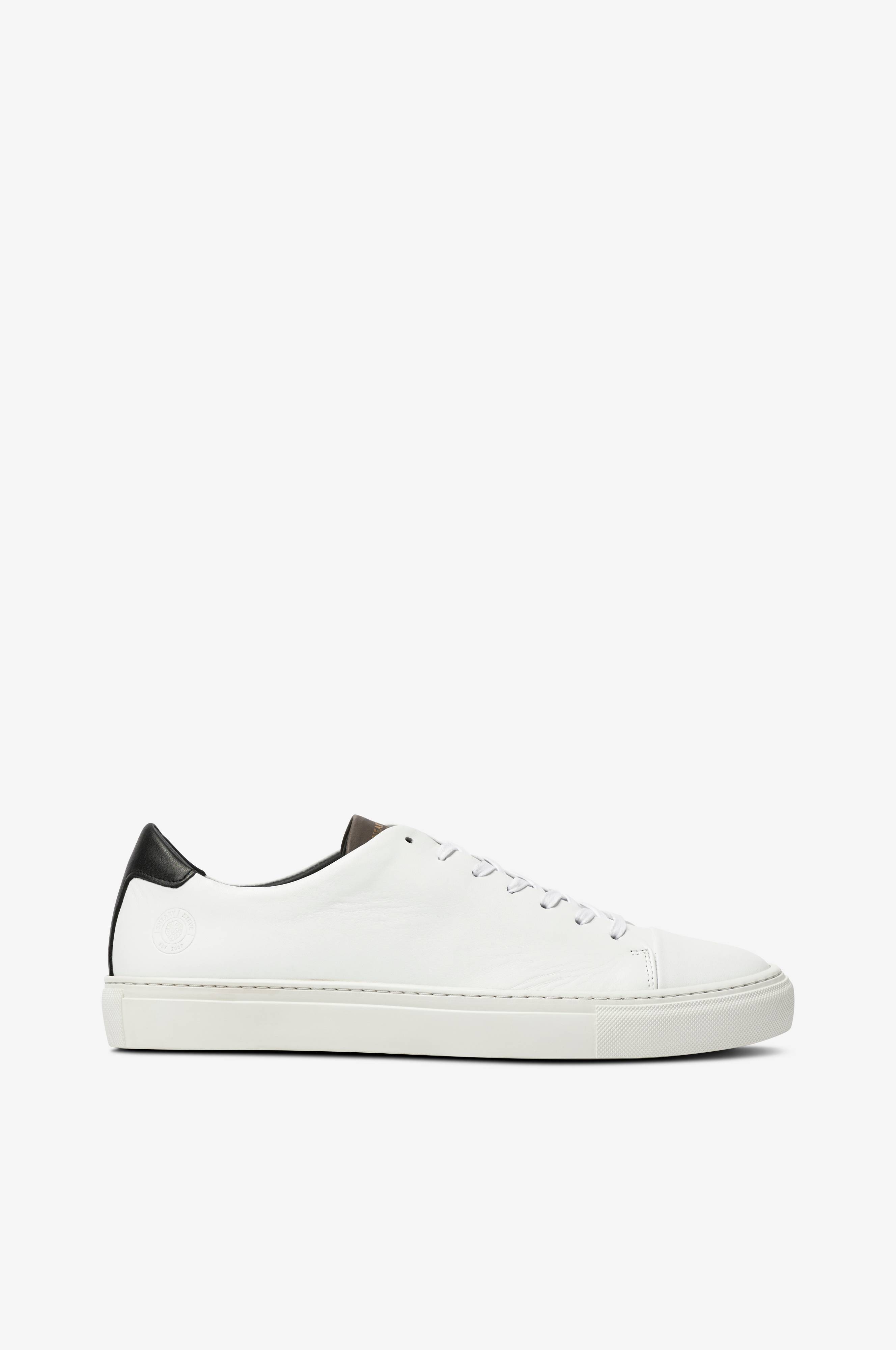 Sneaky Steve Sneakers Lescape Leather Shoe - Vit - Låga sneakers | Ellos.se