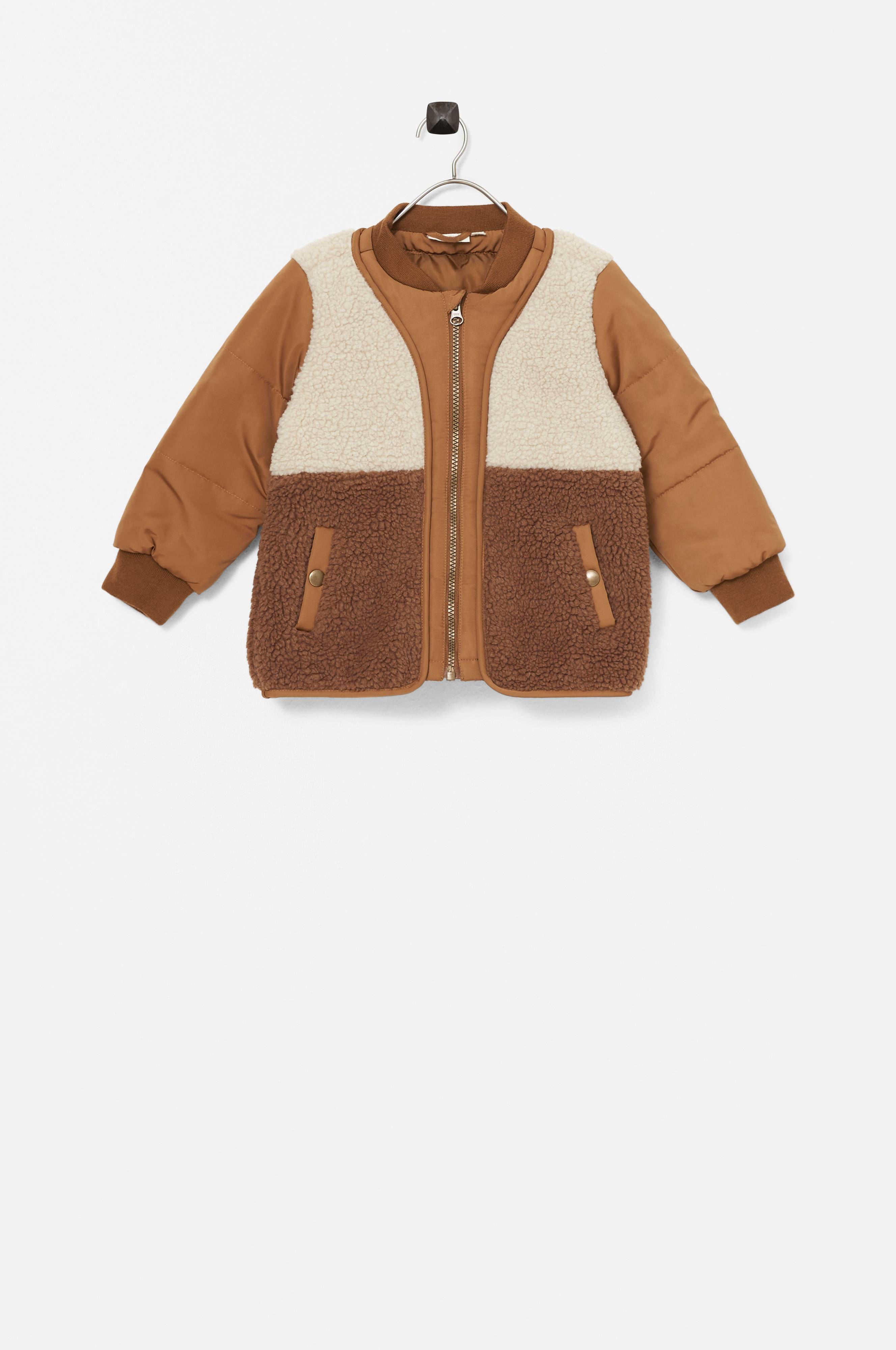 Name it Jacka nmmGanjo Bomber Jacket - Natur - Jackor | Ellos.se