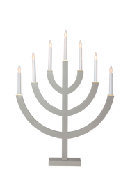 ANNO Adventtikynttelikk Korkeus 71 Cm Harmaa Valaisimet Jotex
