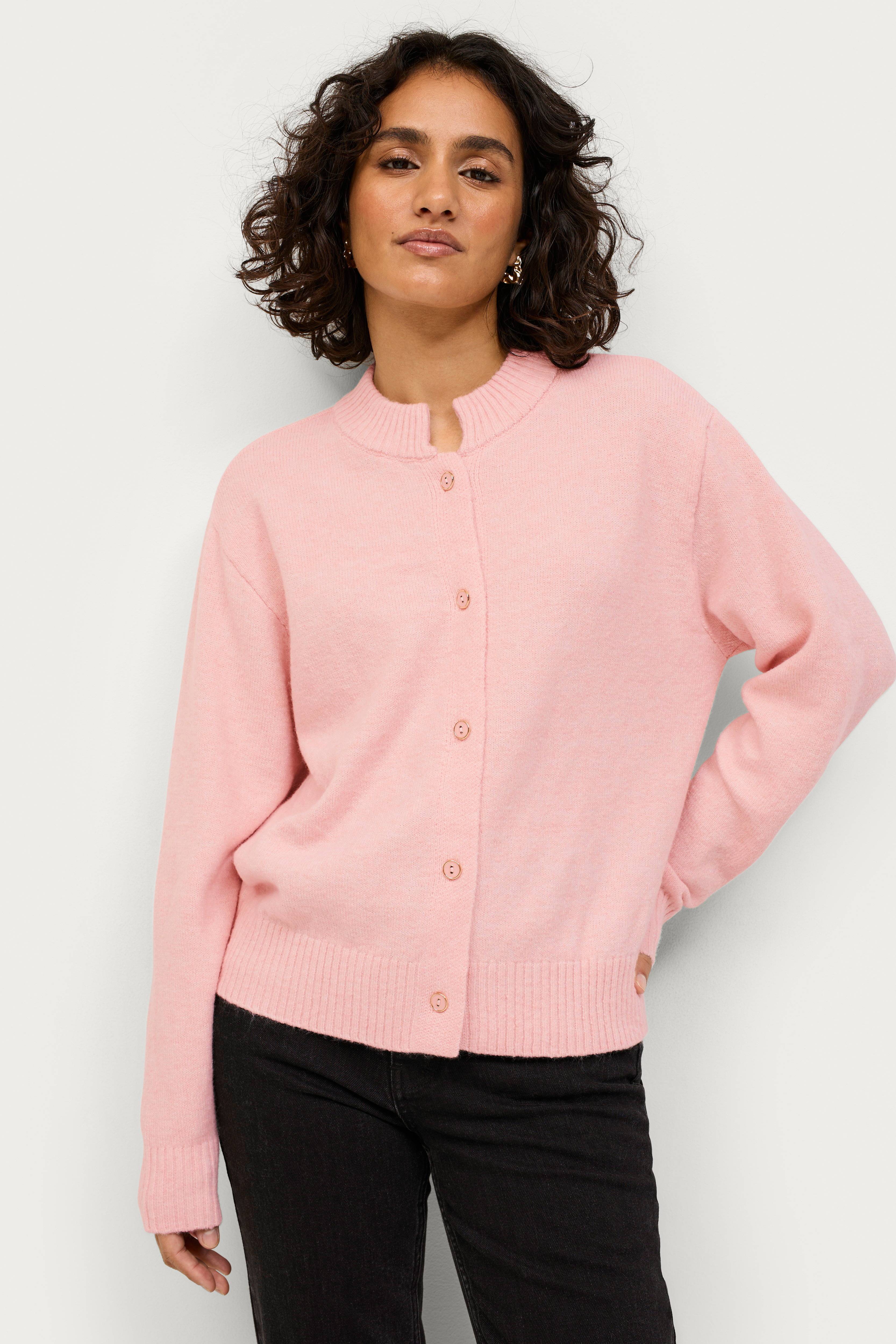 Saint Tropez Cardigan Cabbysz Cardigan - Rosa - Cardigans | Ellos.dk