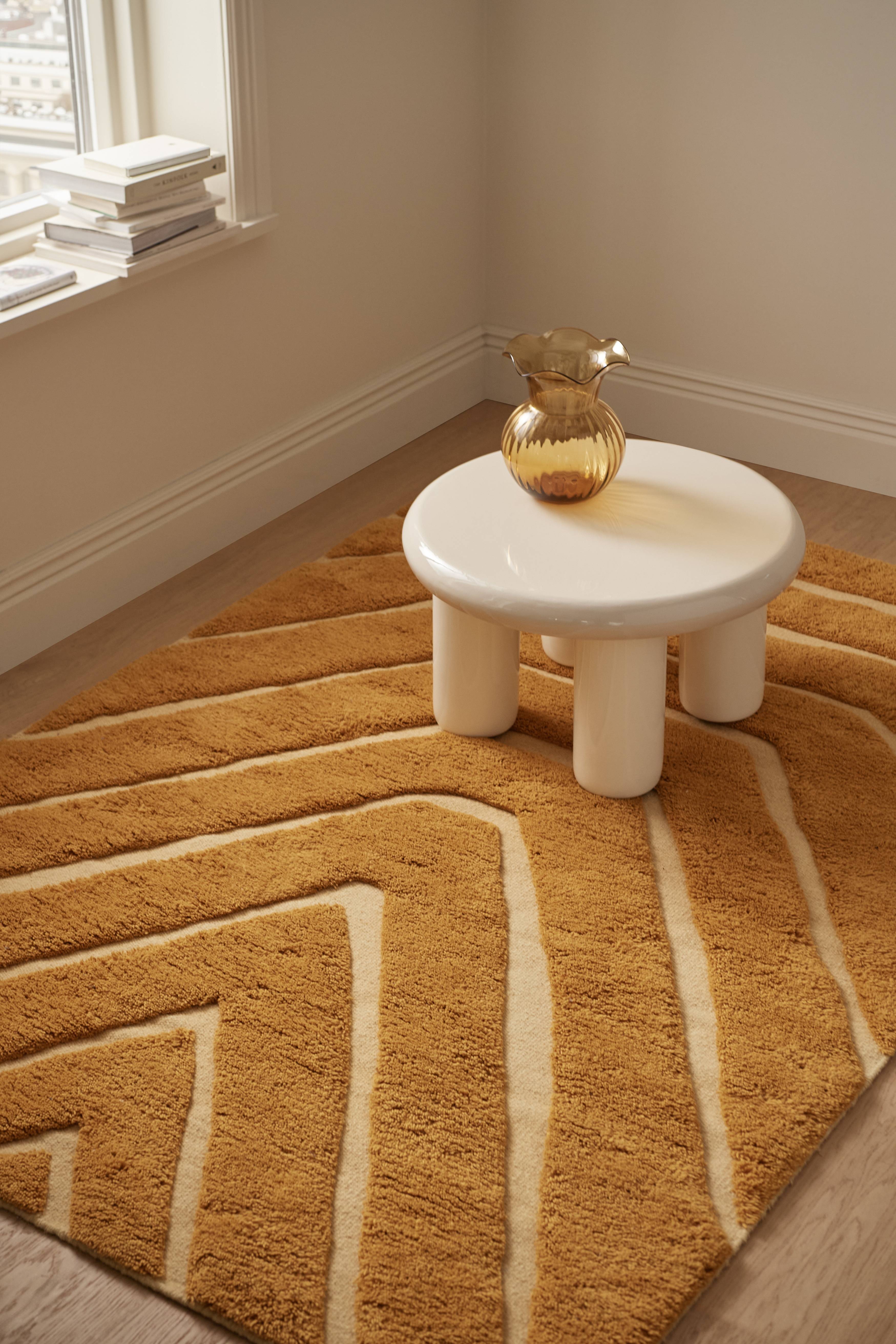 Staycation Ryijymatto Smooth - Keltainen - Nukka- & ryijymatot | Ellos.fi