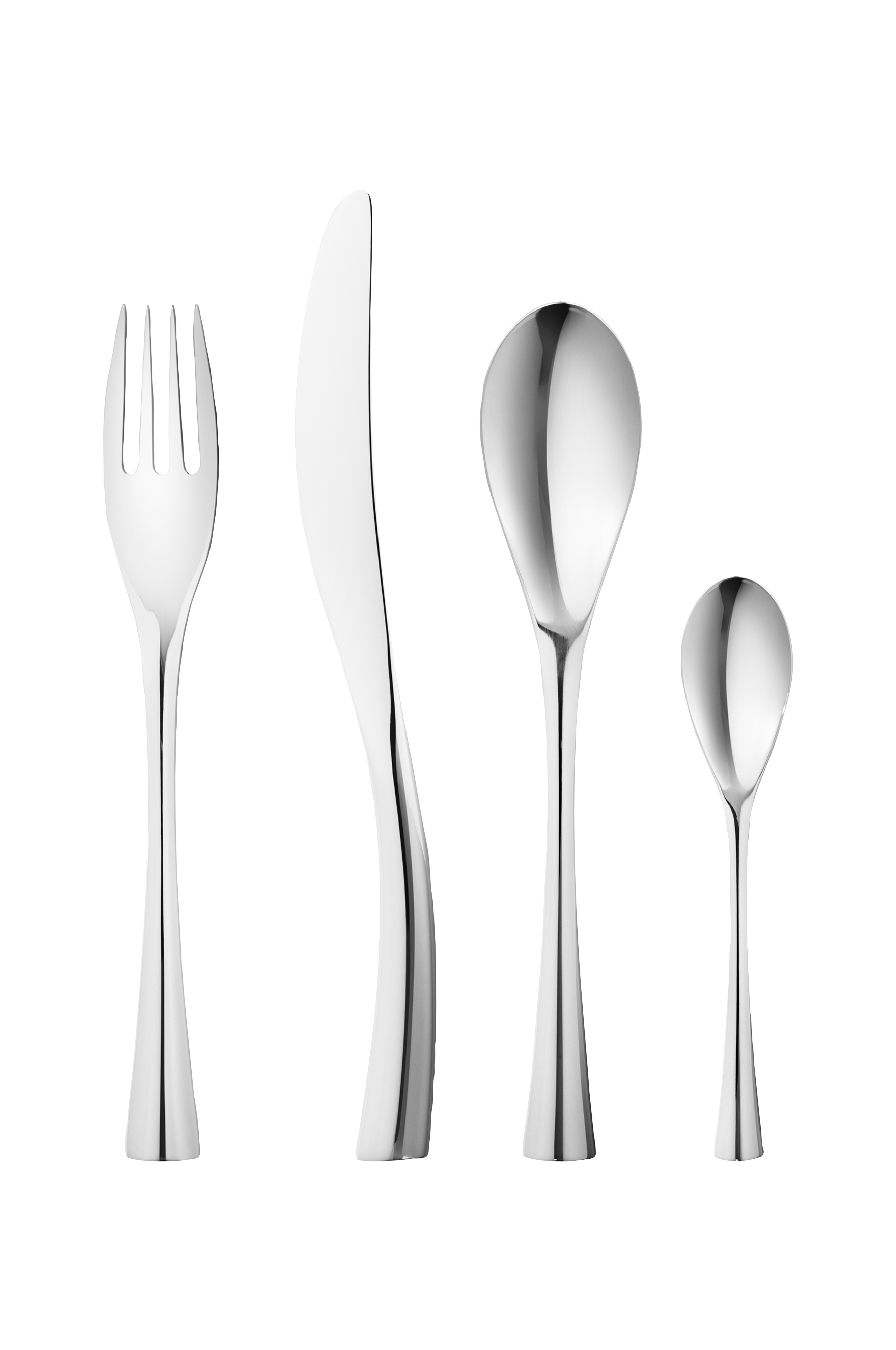 Georg Jensen Aterinsarja Cobra Giftbox, 4 osaa - Hopea - Aterimet ...