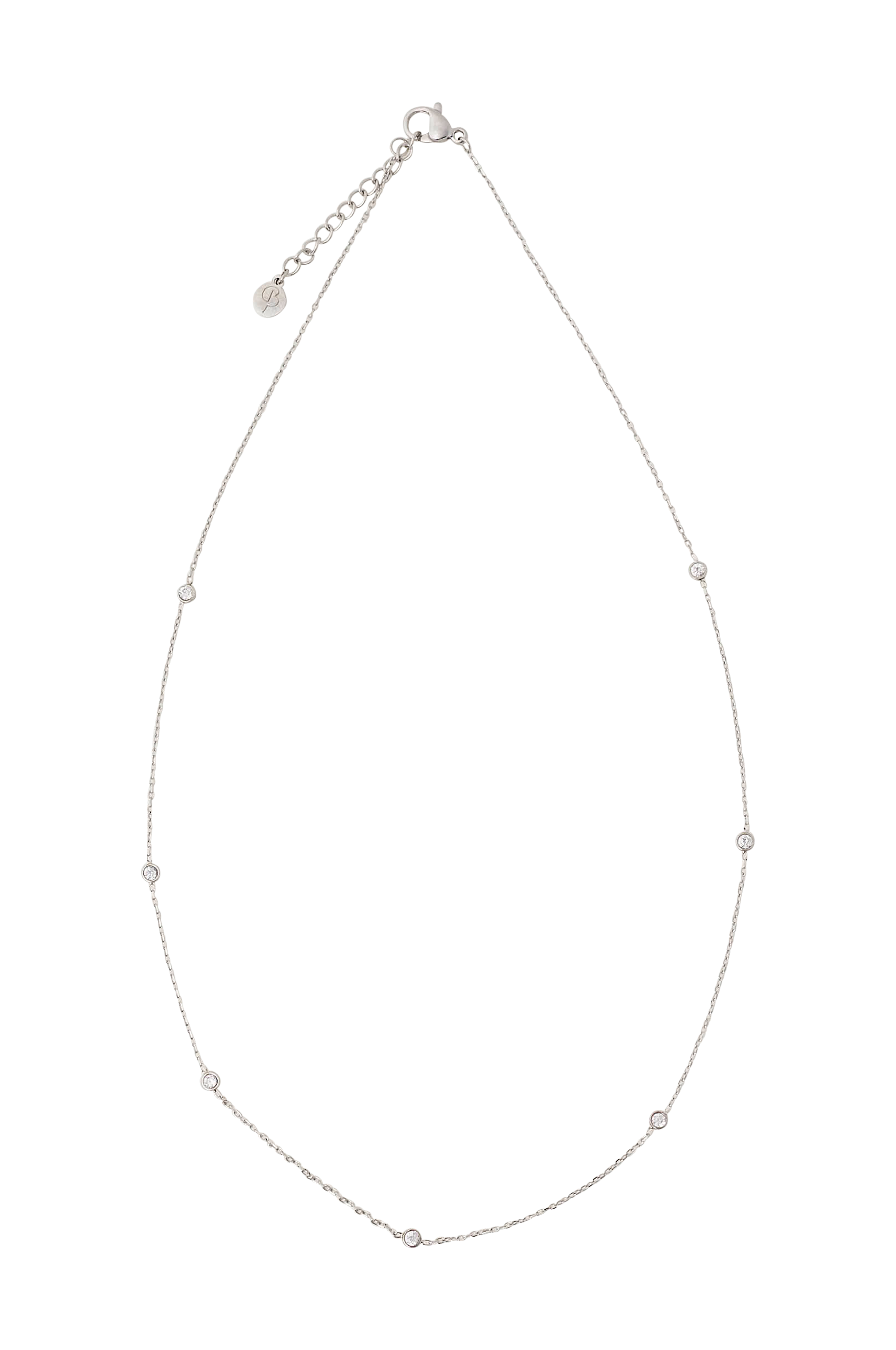 Edblad Halskæde Petite Necklace Multi Steel - Sølvfarvet - Halskæder ...