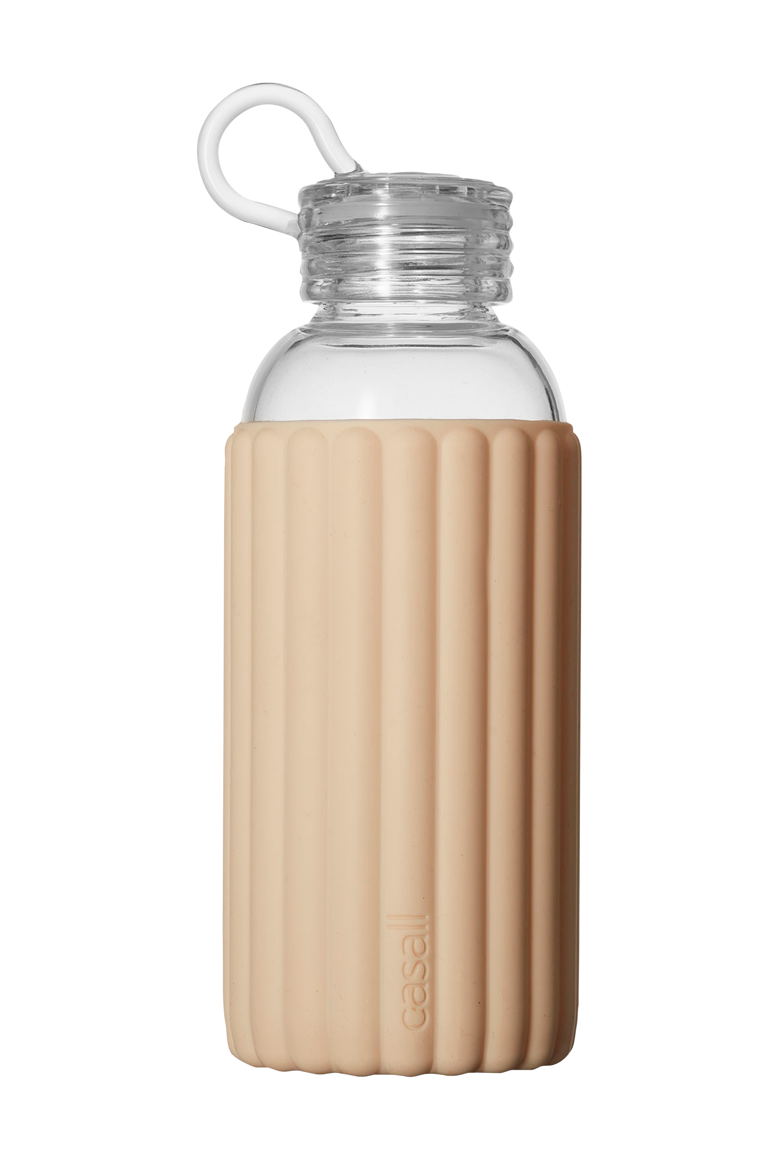 Casall Vattenflaska Sthlm Glass Bottle 0,5 l Light Sand - Flaskor ...