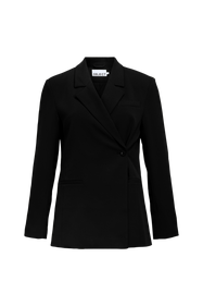 Object Blazer ObjLisa L S Waisted E WI 25 Svart Kavajer Ellos se
