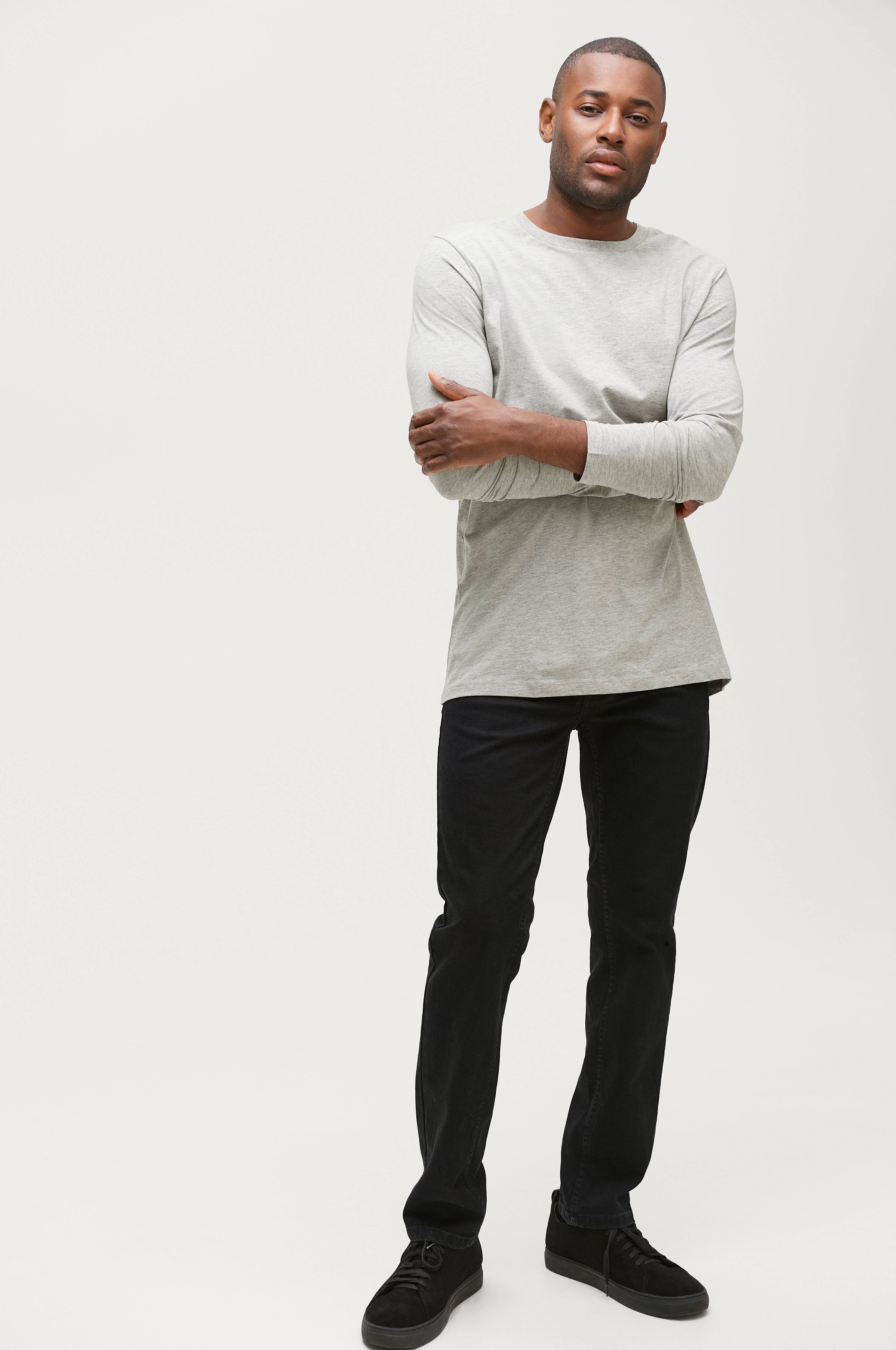 Ellos ON OUR TERMS Jeans Warric Classic Fit - Svart - Straight | Ellos.se