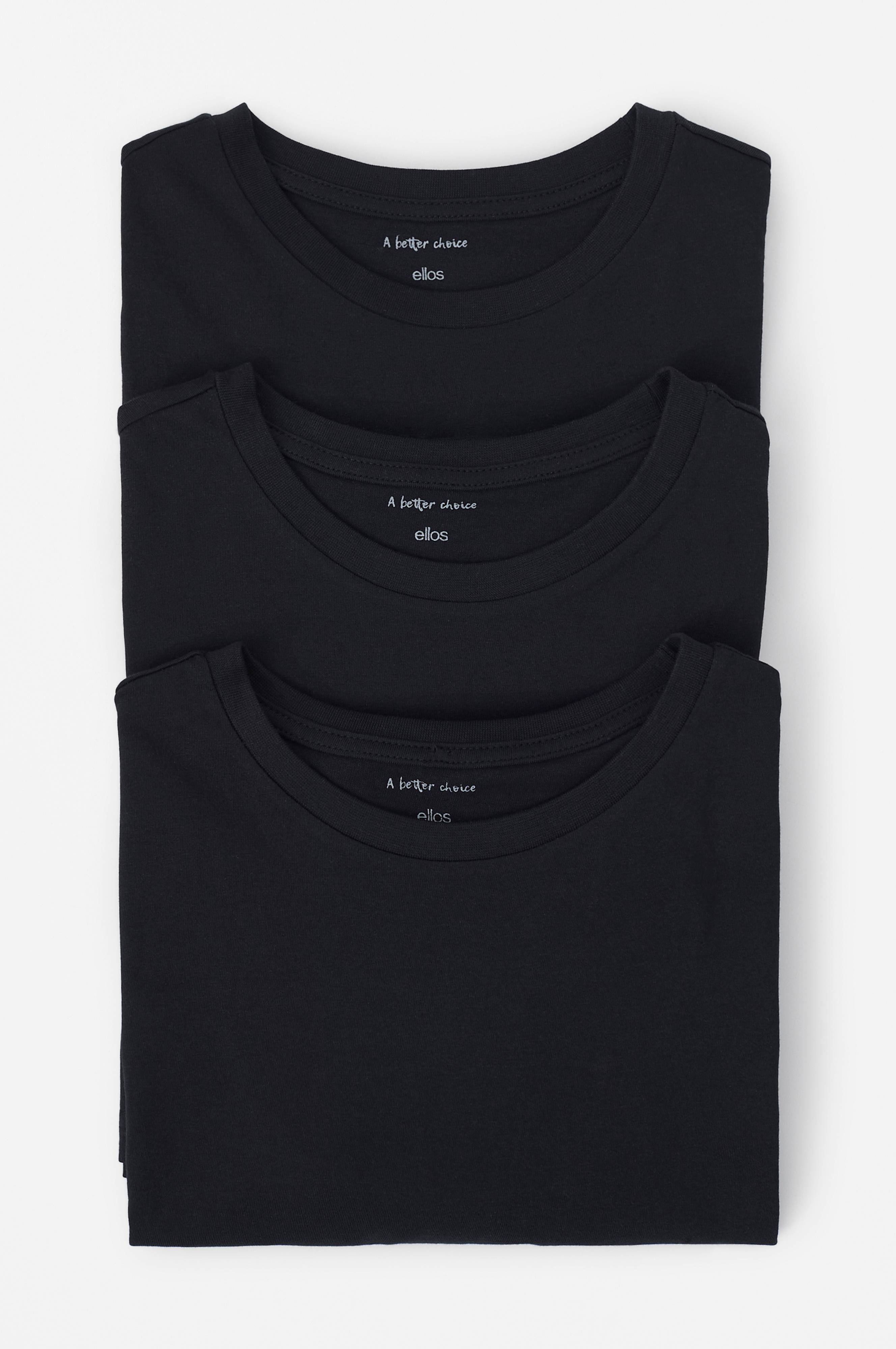 Ellos T-shirt Cole 3-pack - Svart - T-shirts | Ellos.se