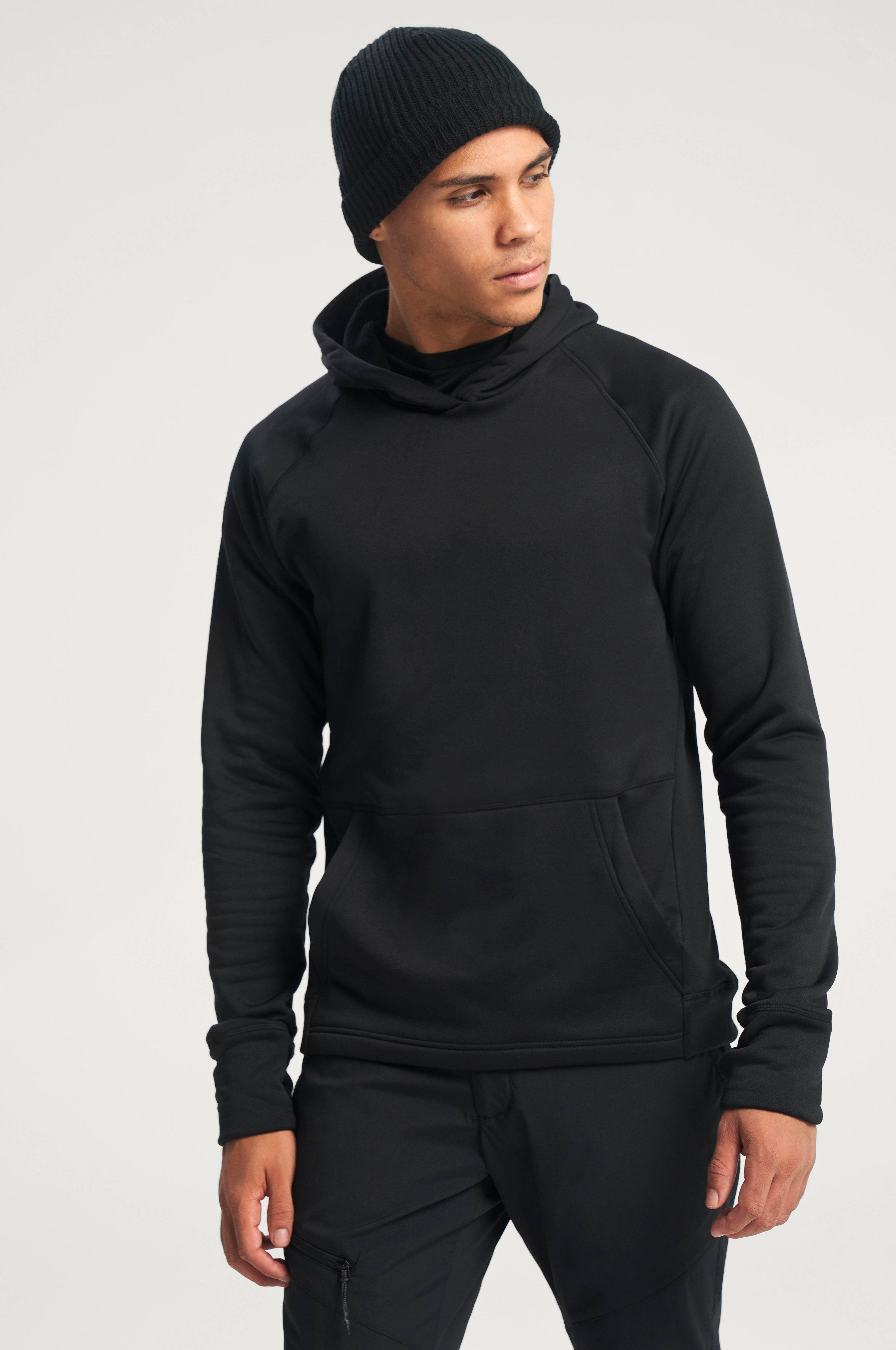 Studio Total Hood Tech Hood - Svart - Sweatshirts & hoodies | Ellos.se