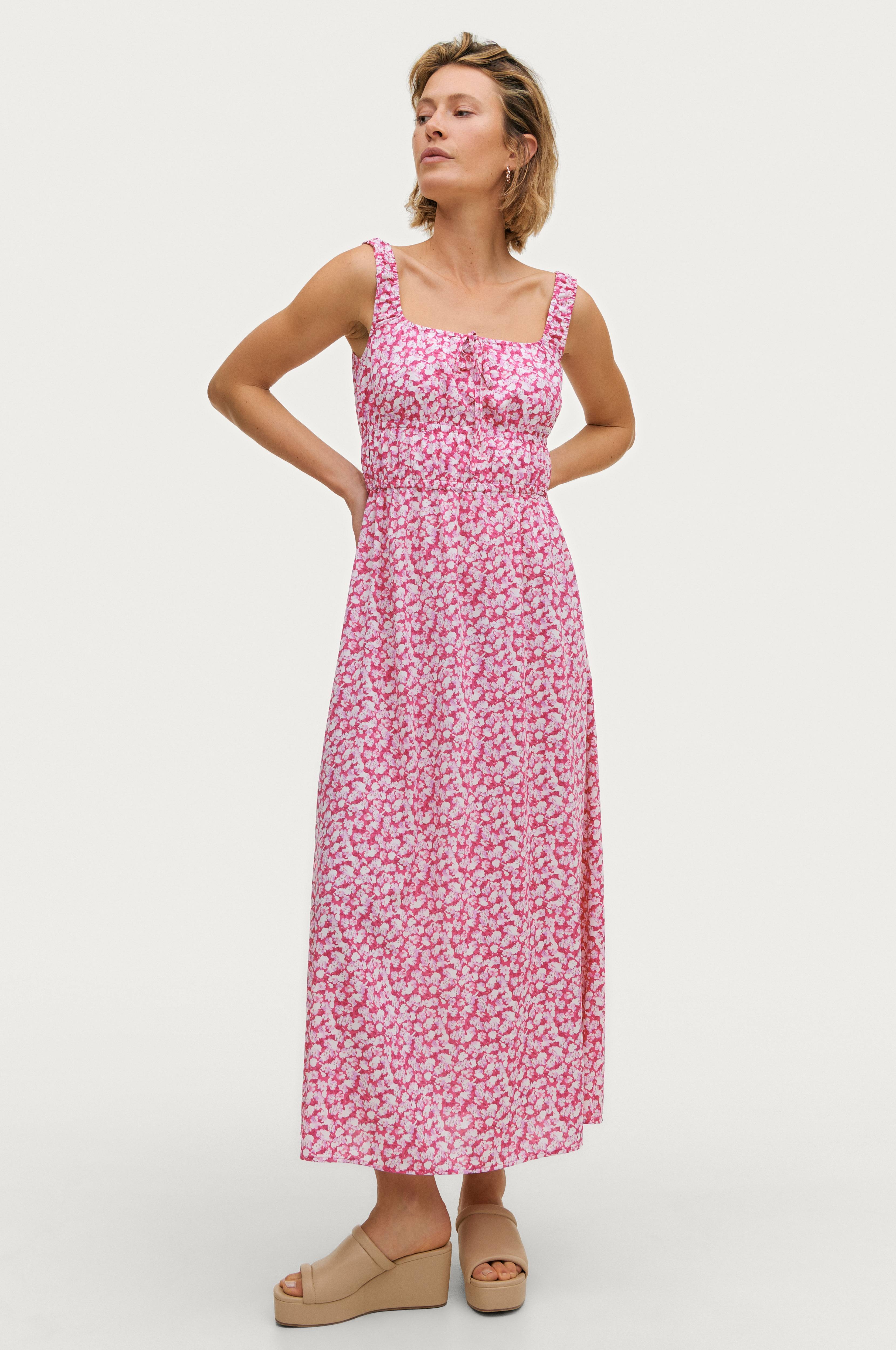 Ellos Maxiklänning Amina - Rosa - Maxiklänningar | Ellos.se