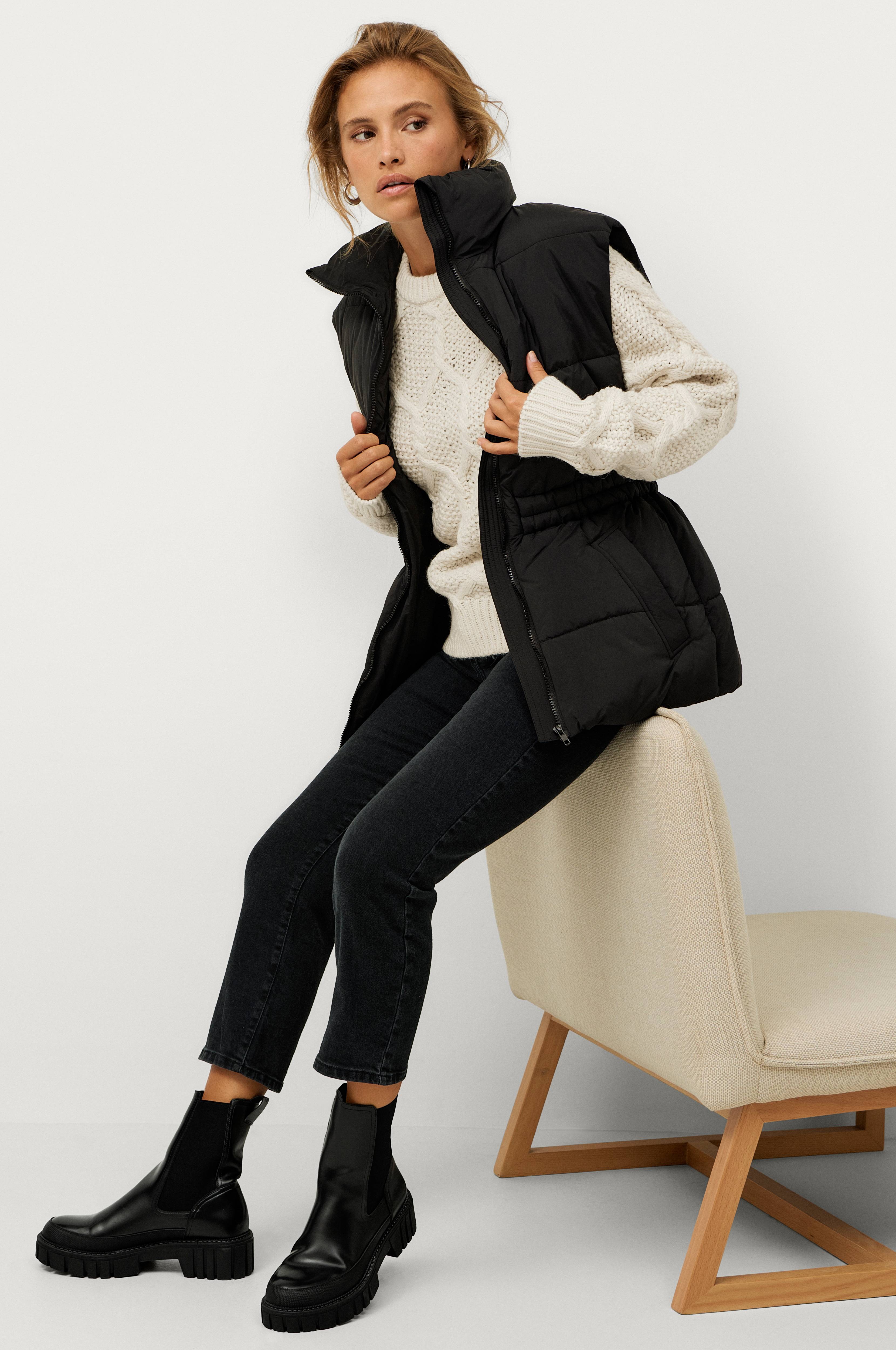 Ellos Collection Väst Celia - Svart - Västar | Ellos.se