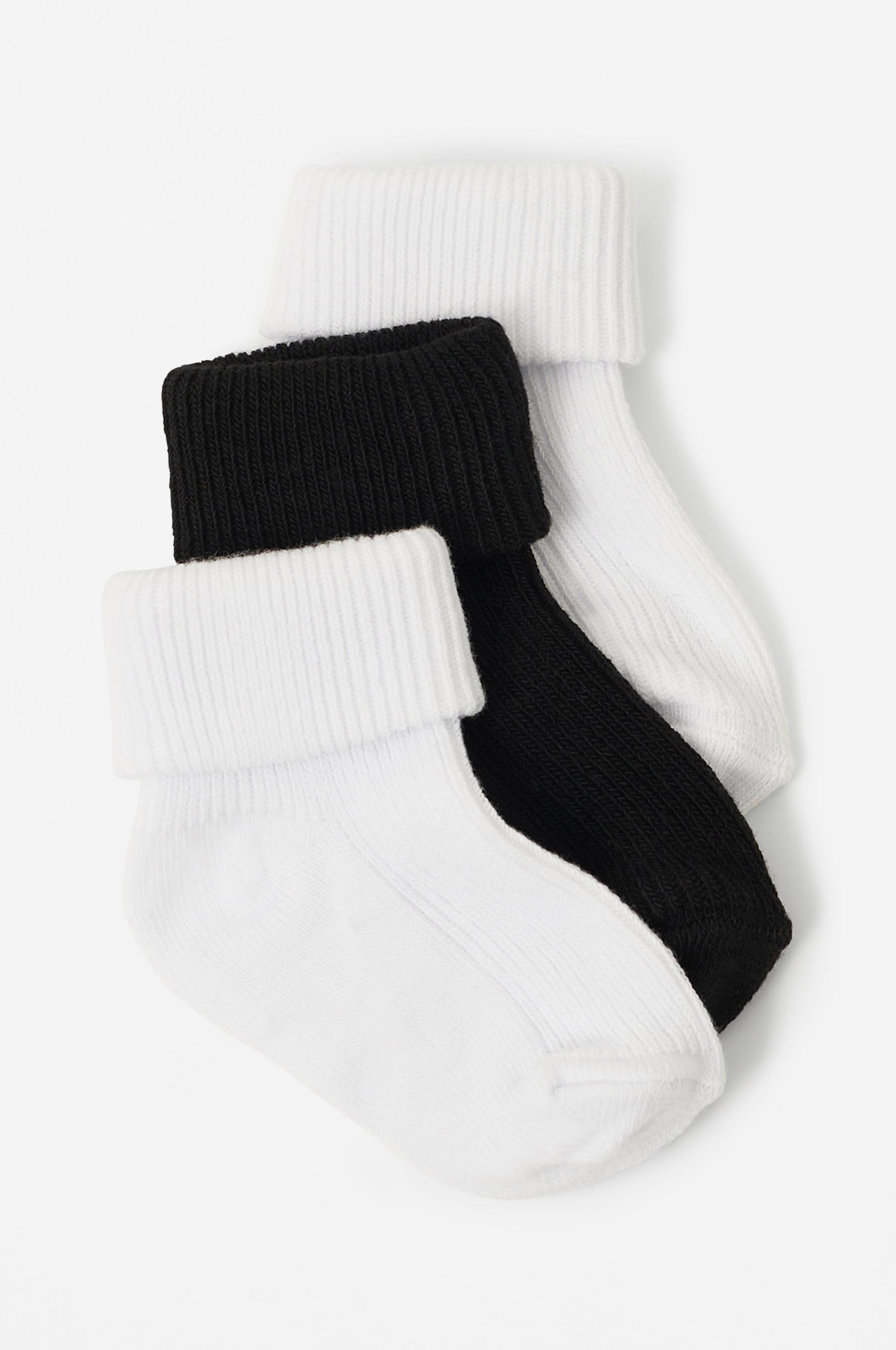 Ellos Sokker Mini Baby 3-pk - Hvit - Sokker & strømpebukser | Ellos.no