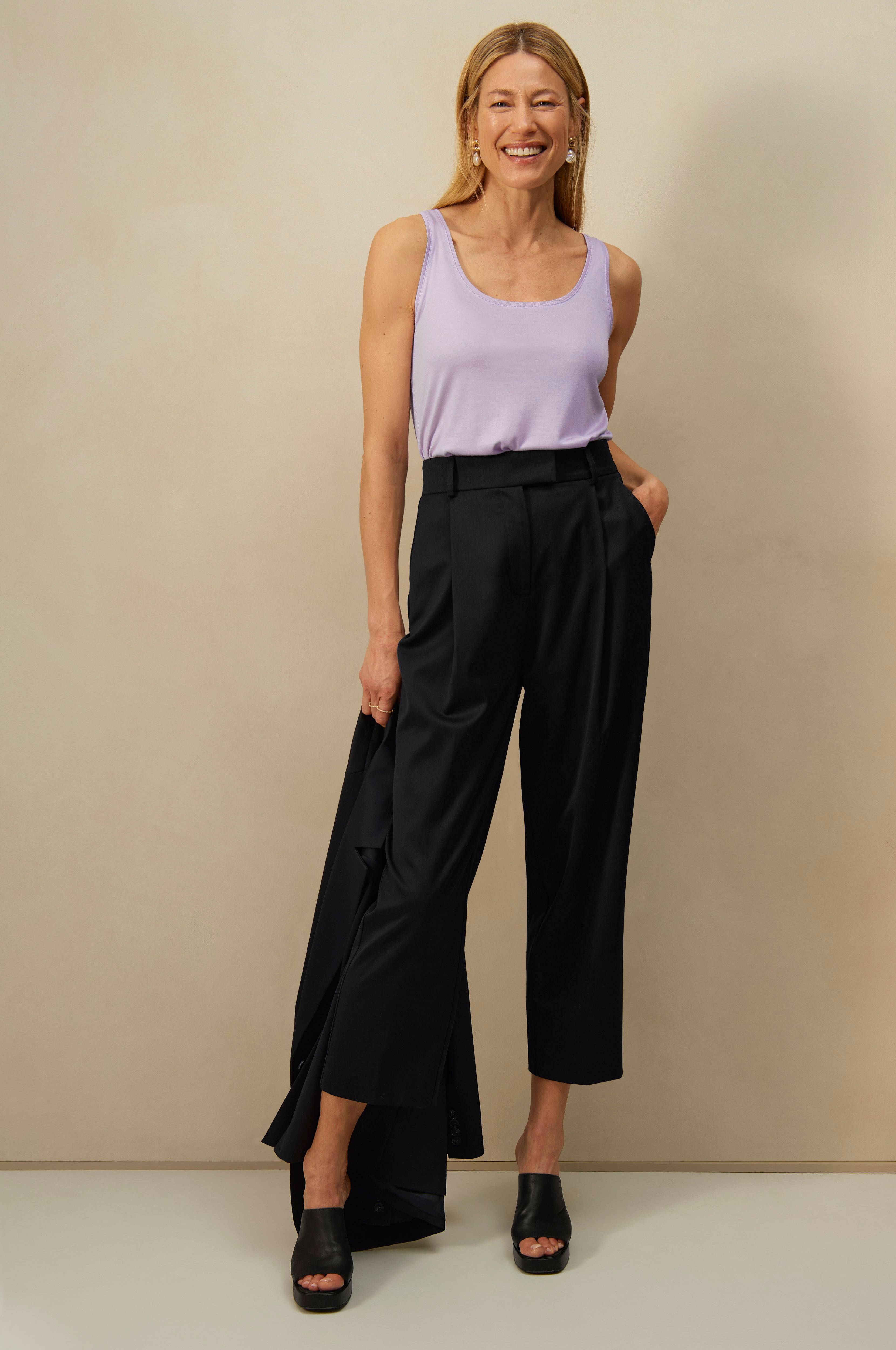 Ellos Toppi Kim Premium - Liila - Topit | Ellos.fi