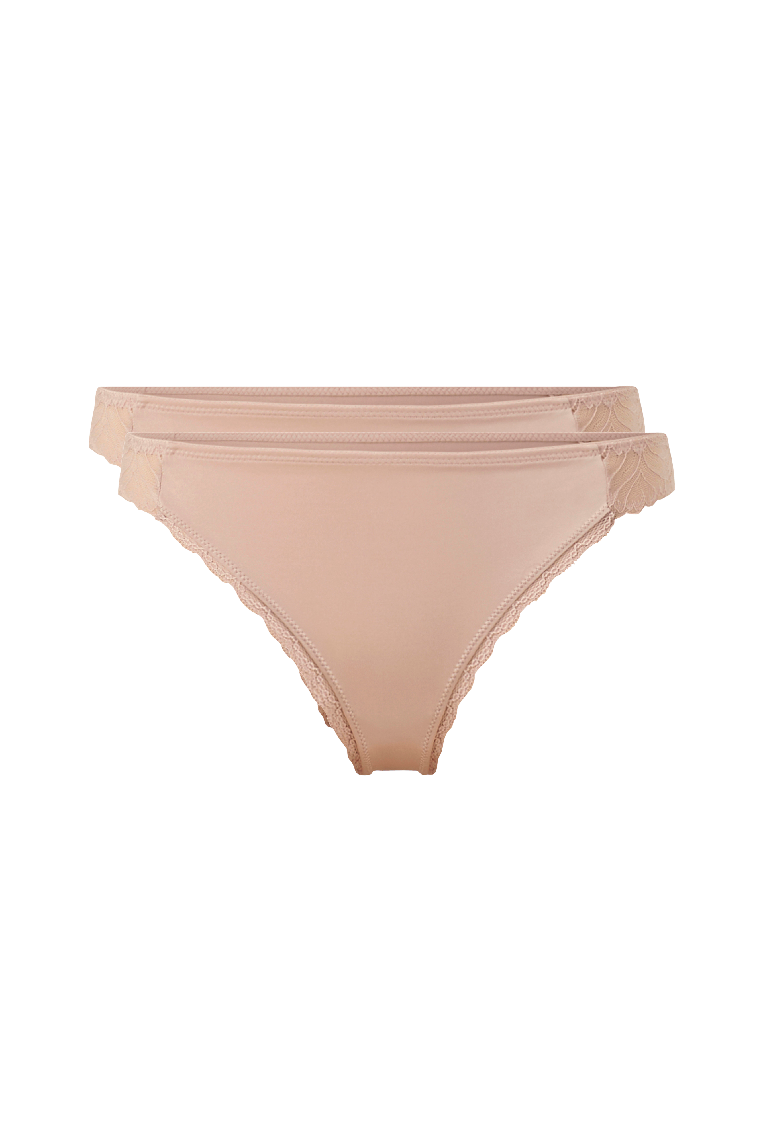 Ellos G-streng Sweet 2-pak - Natur - G-strenge | Ellos.dk