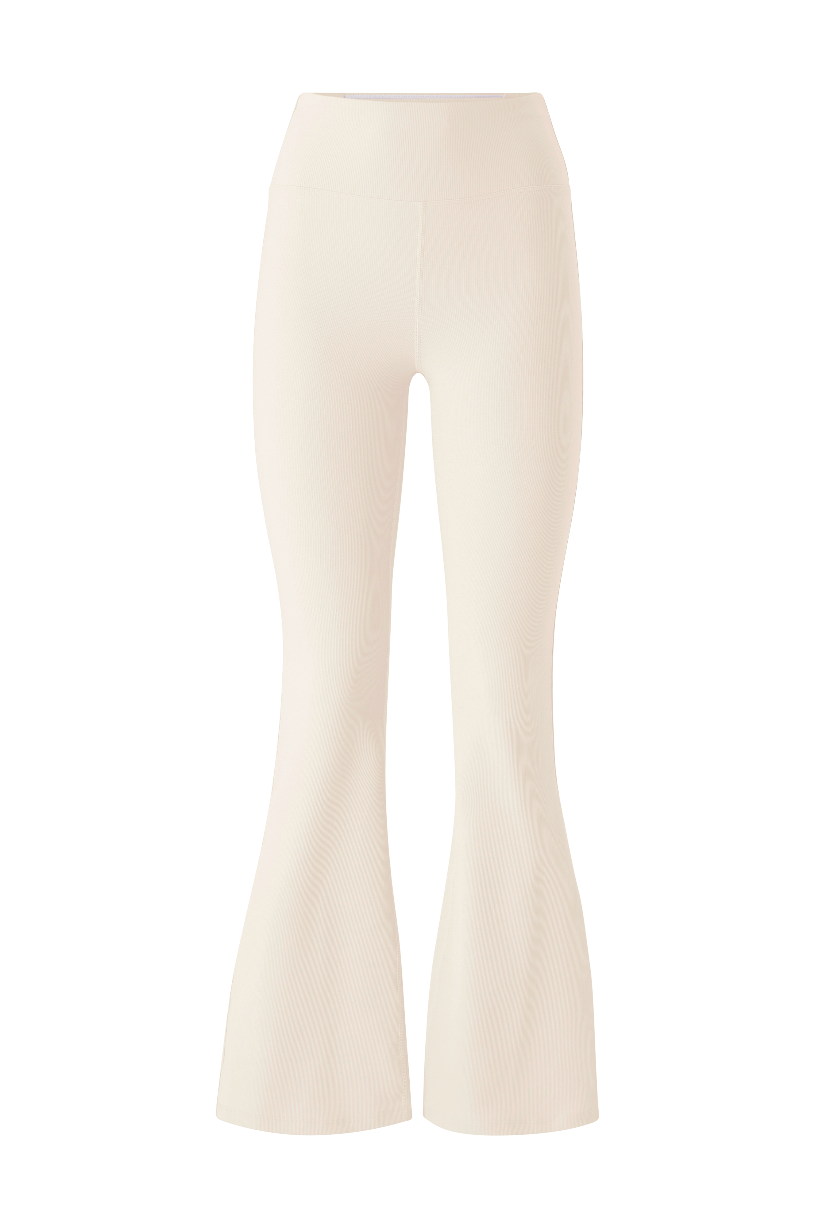 Ellos Träningstights Flare Structure Tights - Natur - Träningstights ...
