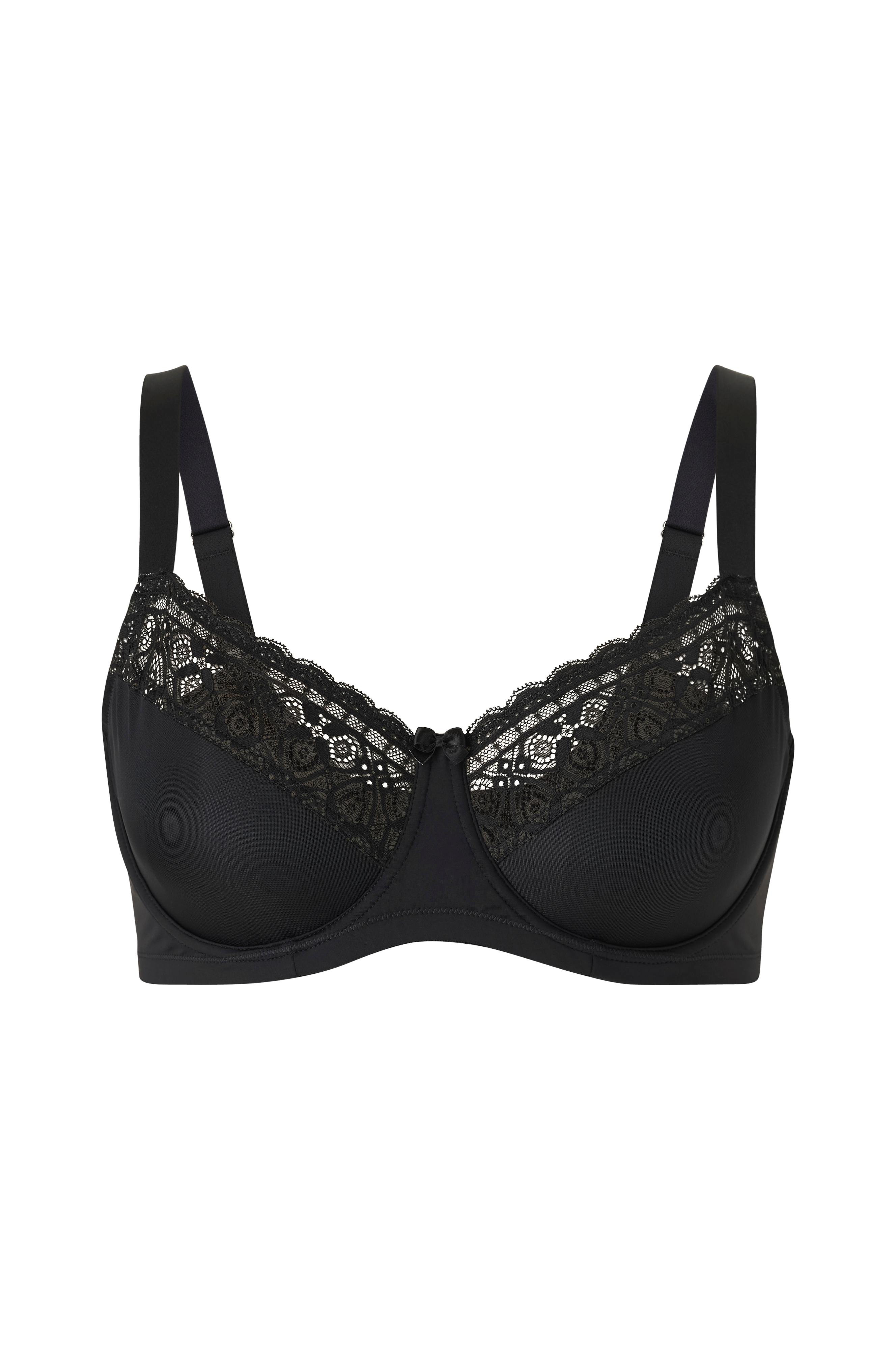 Ellos Minimiser Underwire Rintaliivit, joissa on verkkovuoratut kupit ...