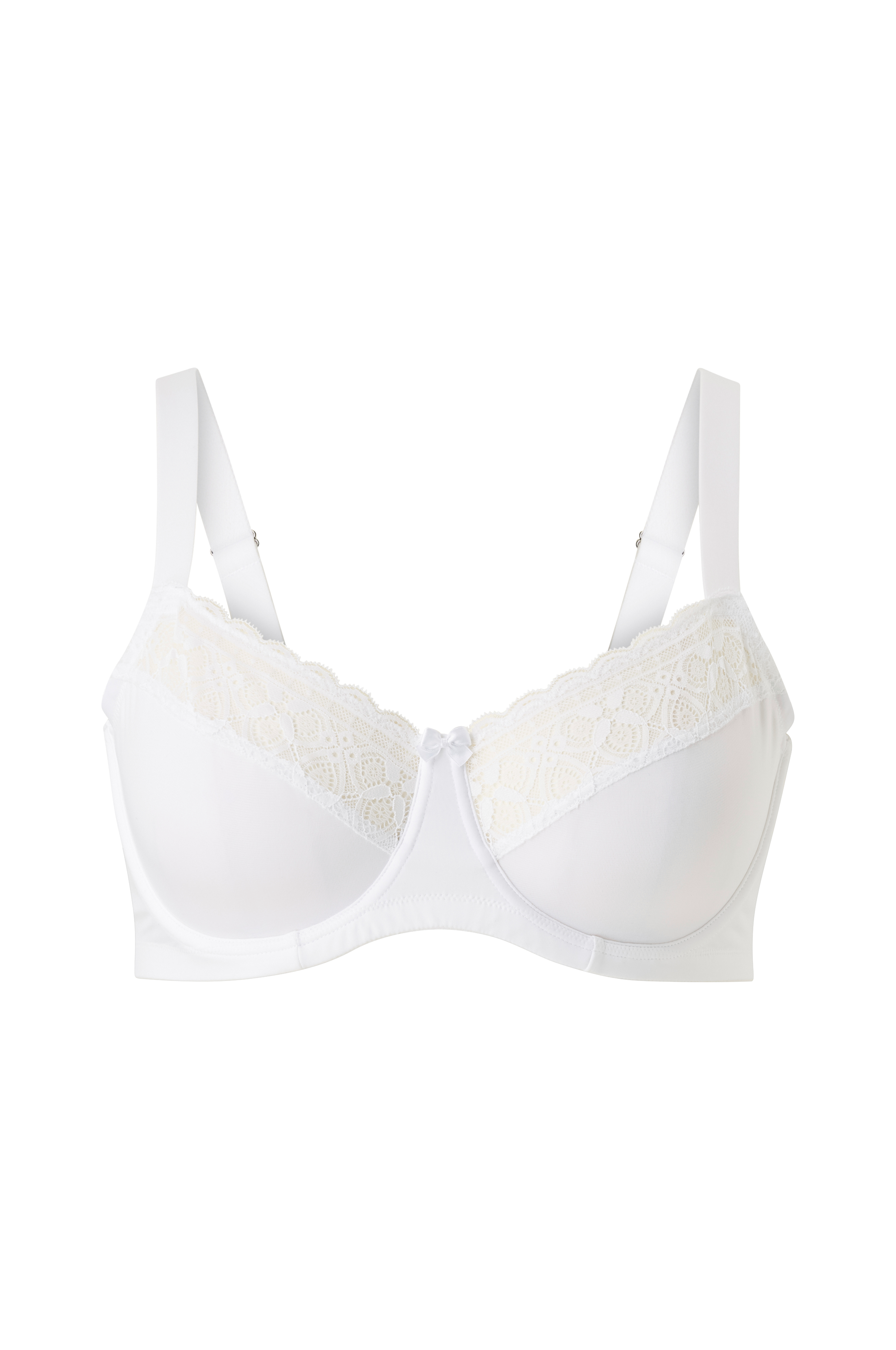 Ellos Minimiser Underwire Rintaliivit, joissa on verkkovuoratut kupit ...