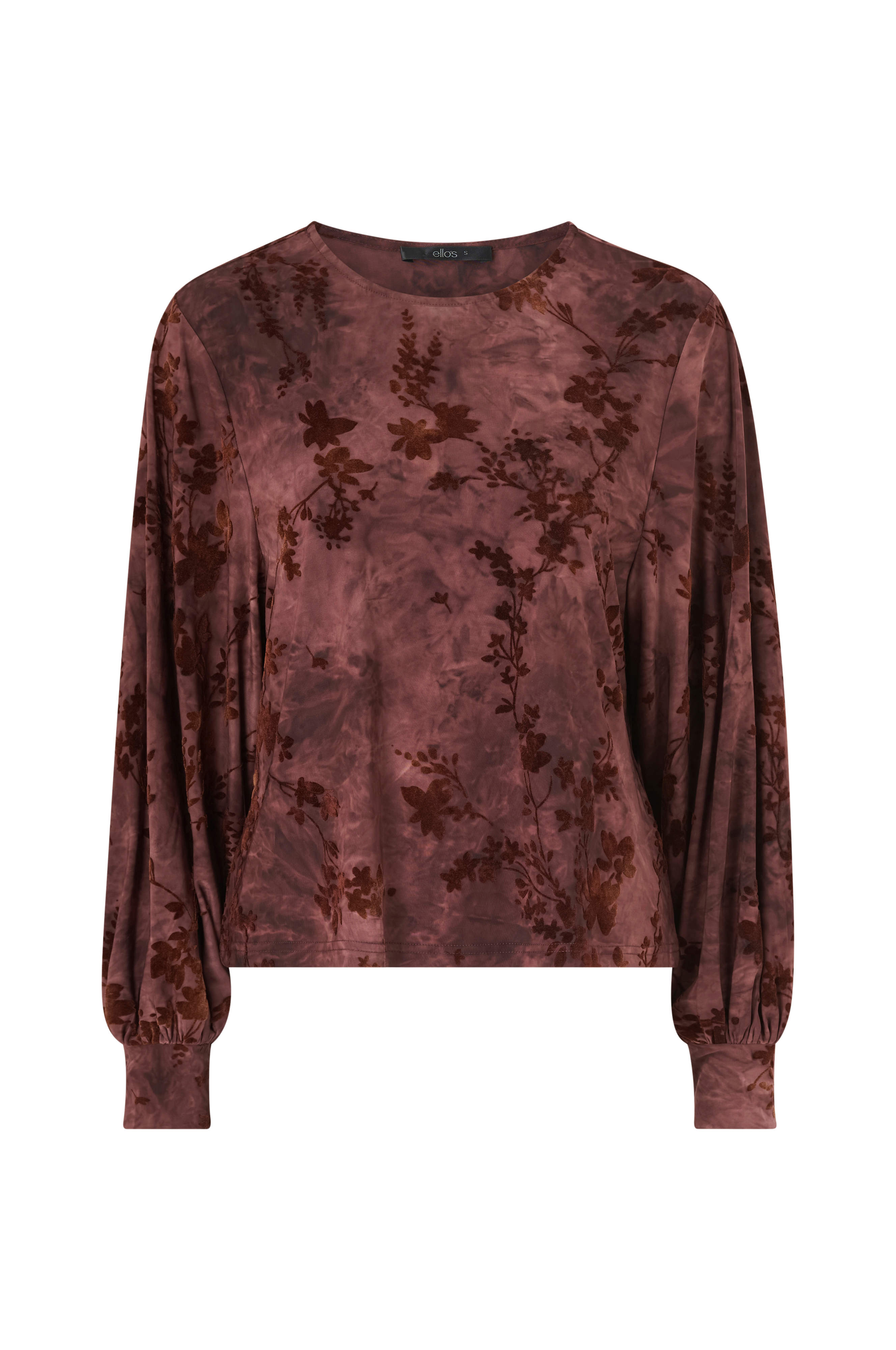 Ellos Topp med ballongärmar - Röd - Toppar | Ellos.se