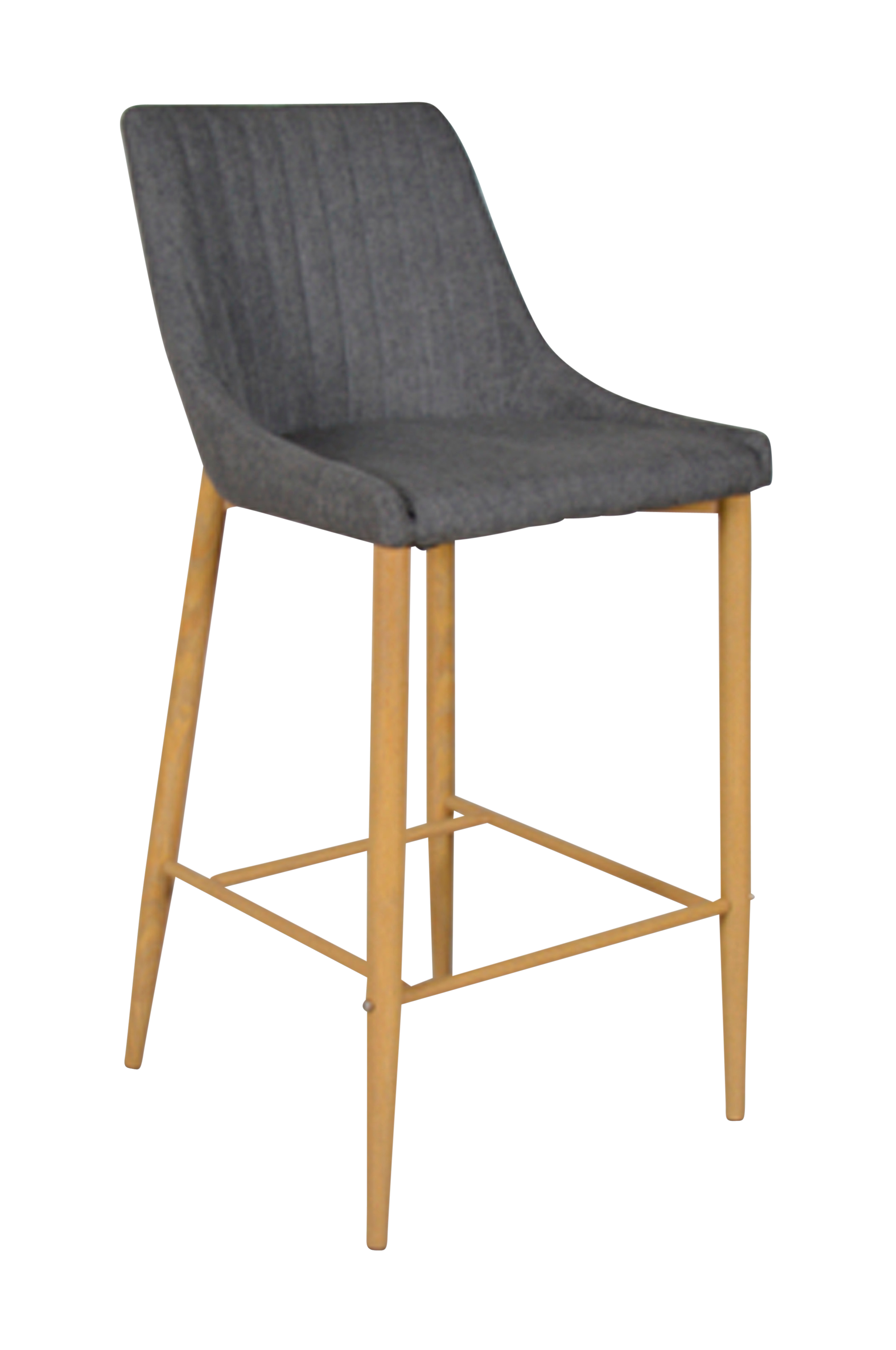 Venture Home Barstol Plaza i 2-pk, 72 cm - Grå - Barstoler | Ellos.no