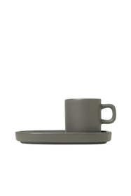 Espressokopper Sett Med 2 Stk Pilar 0 05 L Gr Kj kken