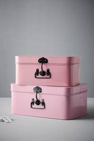 BOX S ilytyslaatikot 2 Kpl Roosa Lastenhuone Jotex