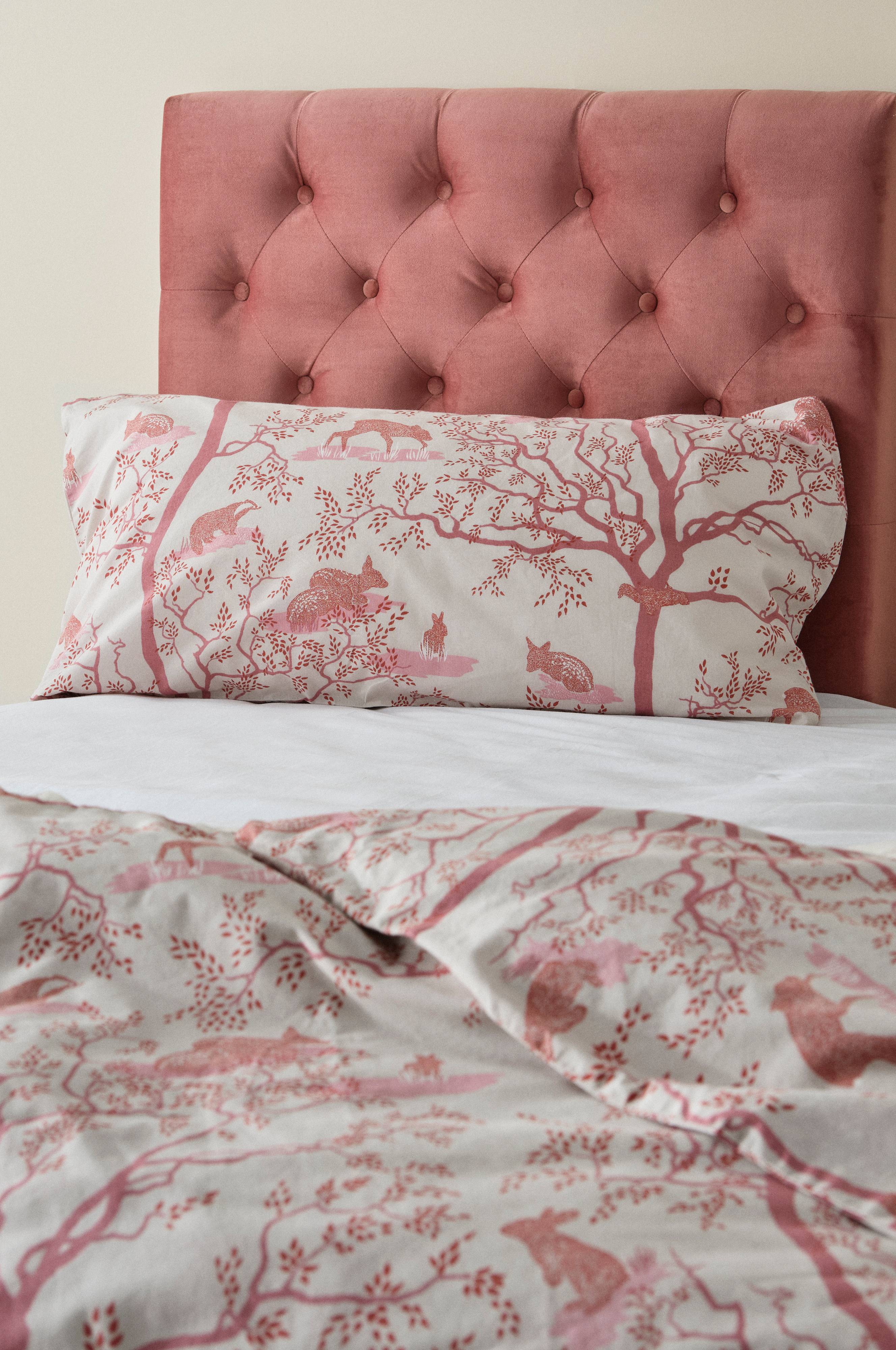 MALOU örngott 90x50 cm - ekologisk - Rosa - Barnrum | Jotex