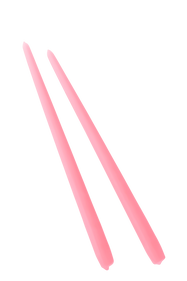 VICKAN MATT Antiikkikynttil t 2 pakk Korkeus 35 Cm Roosa