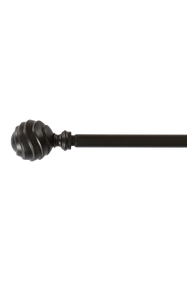ASH Verhotanko 153 200 Cm Musta Verhot Jotex