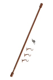 LOVA Ripustuskisko 120 210 Cm Ruskea Verhot Jotex