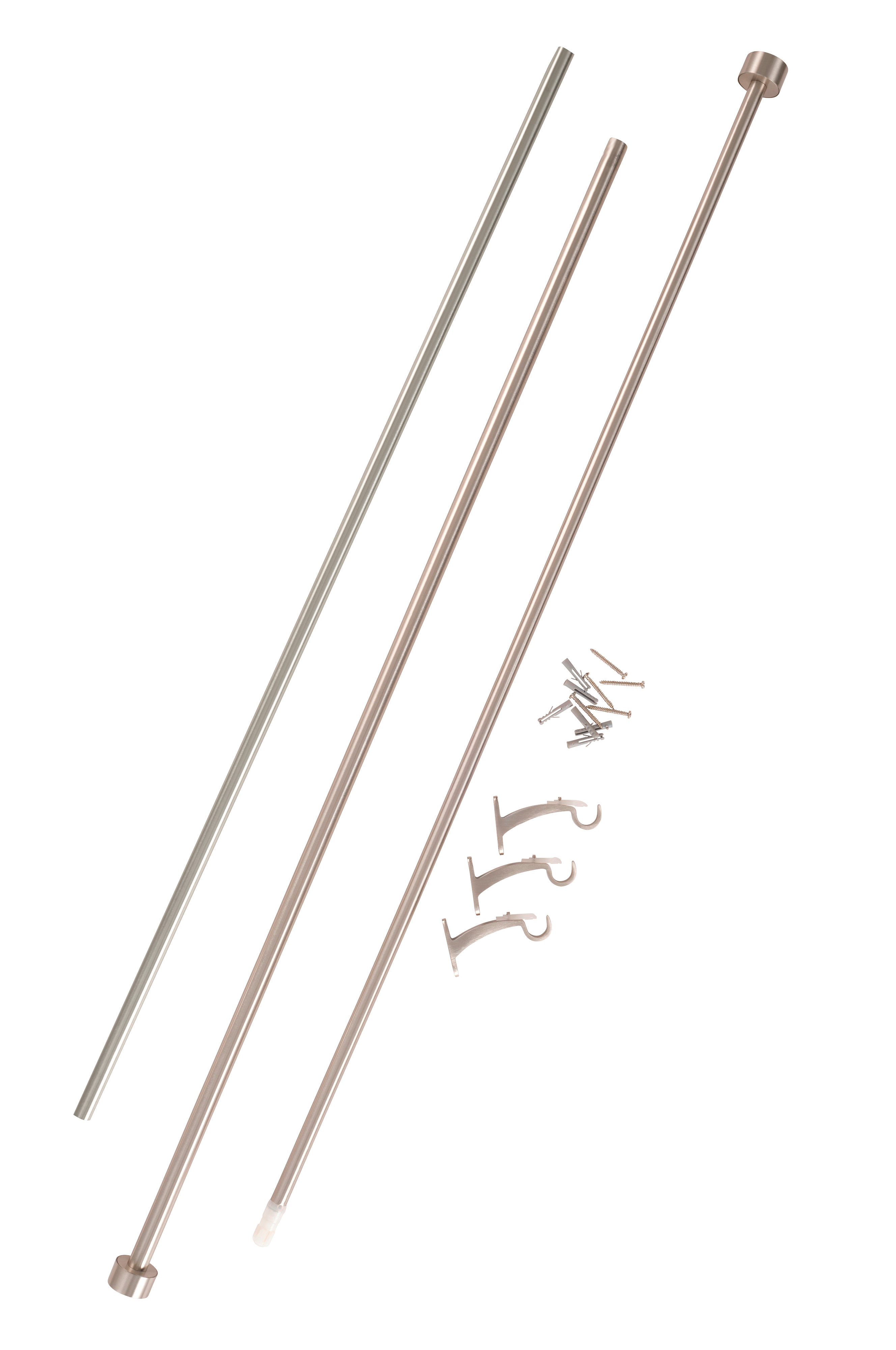 LISEN gardinstang - Sølvfarvet - Gardiner | Jotex