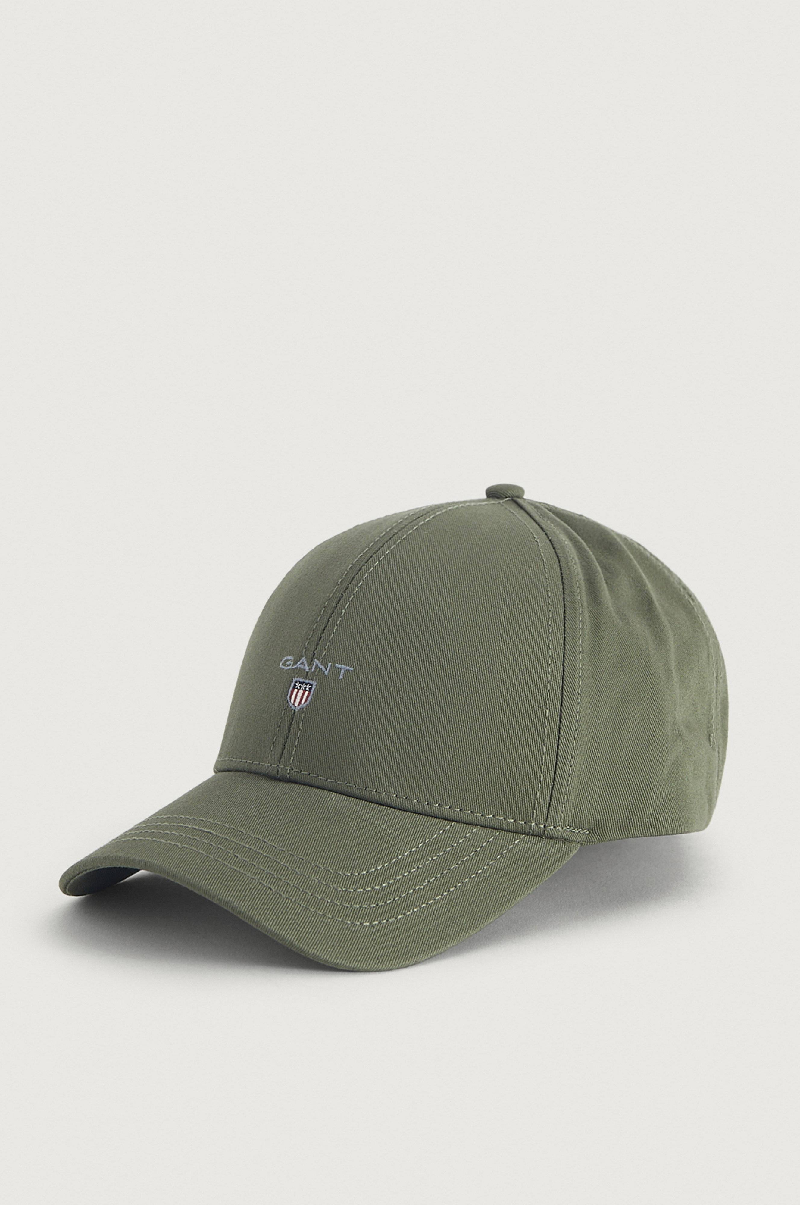Gant Caps GANT NEW TWILL CAP - Grønn - Accessories- Stayhard.no